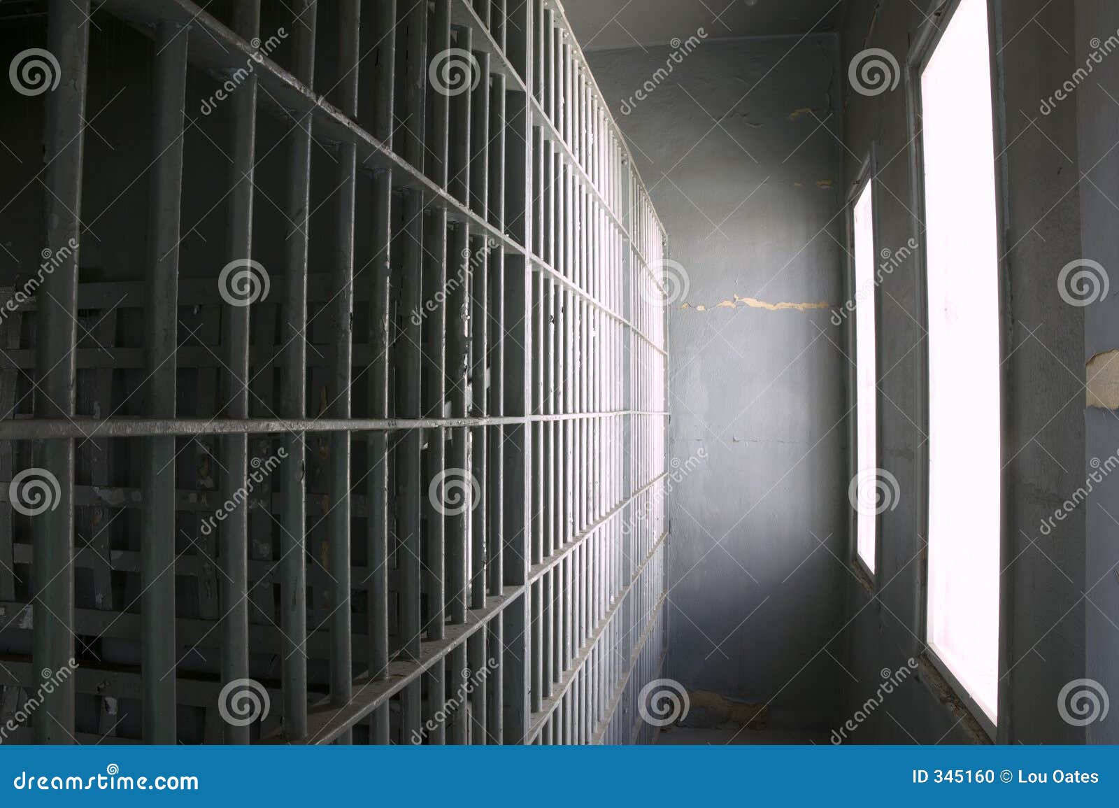 Jail cells stock photo. Image of enprison, cell, framed - 345160