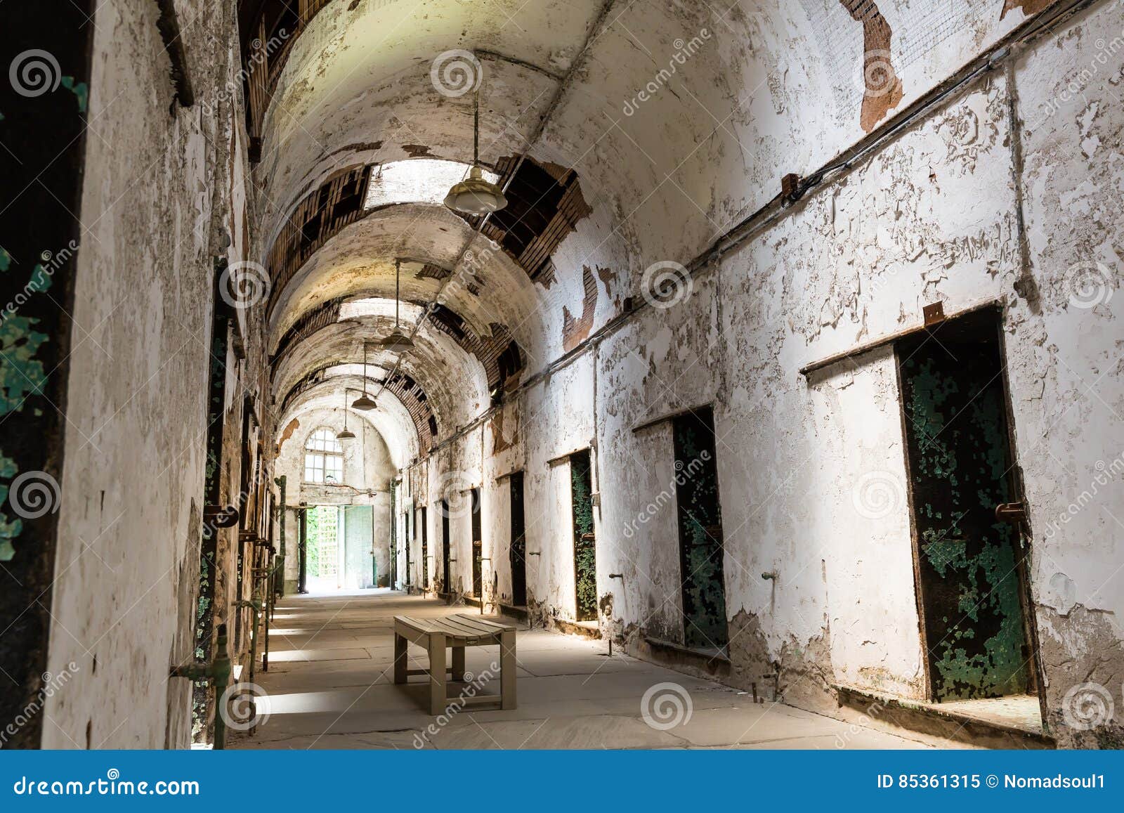 Inside The Prison Cells In A State Prison Editorial Image ...