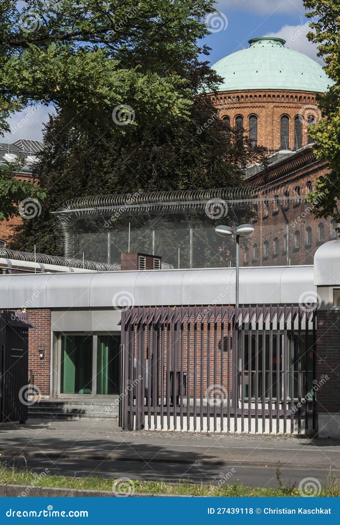Jail Moabit stock photo. Image of berlin, brickwall, security - 27439118