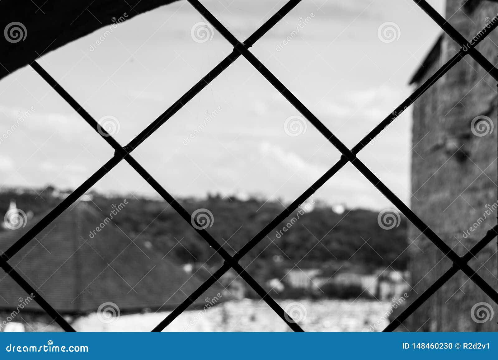 In jail or prison, pattern stock photo. Image of depressed - 148460230