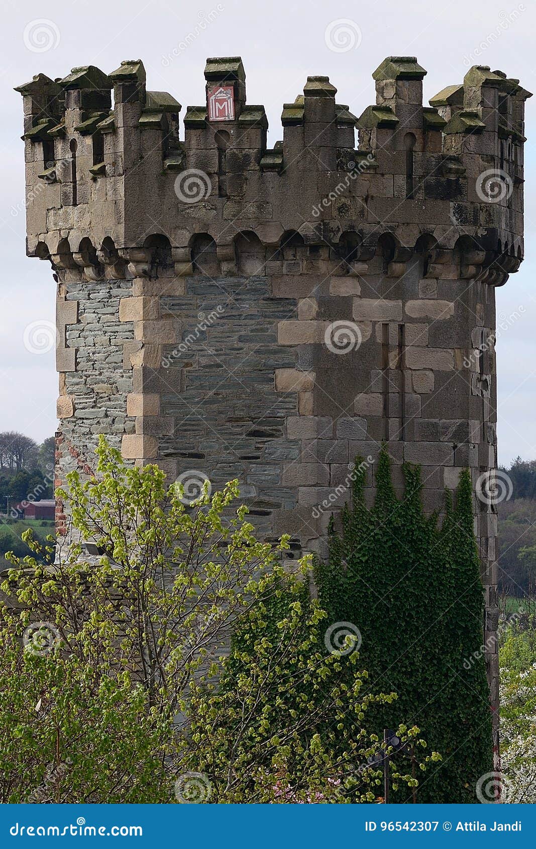 Jail Tower, Derry, Northern Ireland Stock Image - Image of derry ...