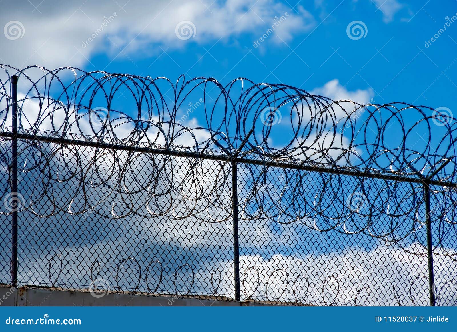 Jail wall stock image. Image of prevent, cloud, prison - 11520037