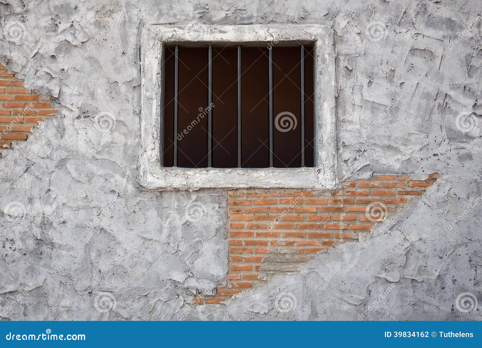 Old Jail Window, Ancient Cell Medieval Gothic Brick Dungeon Stock Image ...
