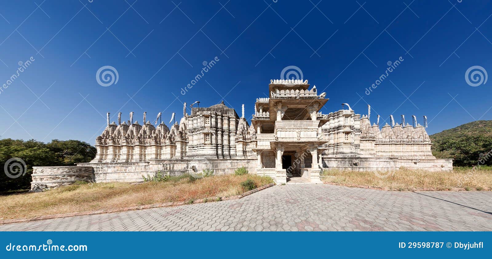 Jain Tempel I Ranakpur, Indien Fotografering för Bildbyråer - Bild av ...