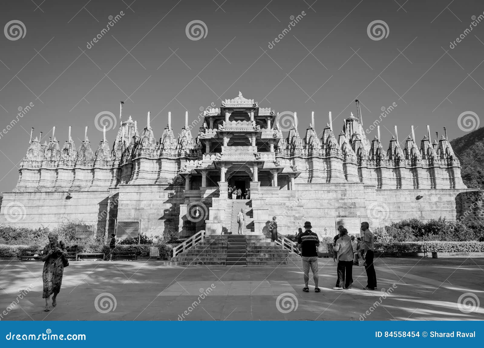 Jain Tempel Ranakpur in Rajasthan, Indien Redaktionelles Stockbild ...