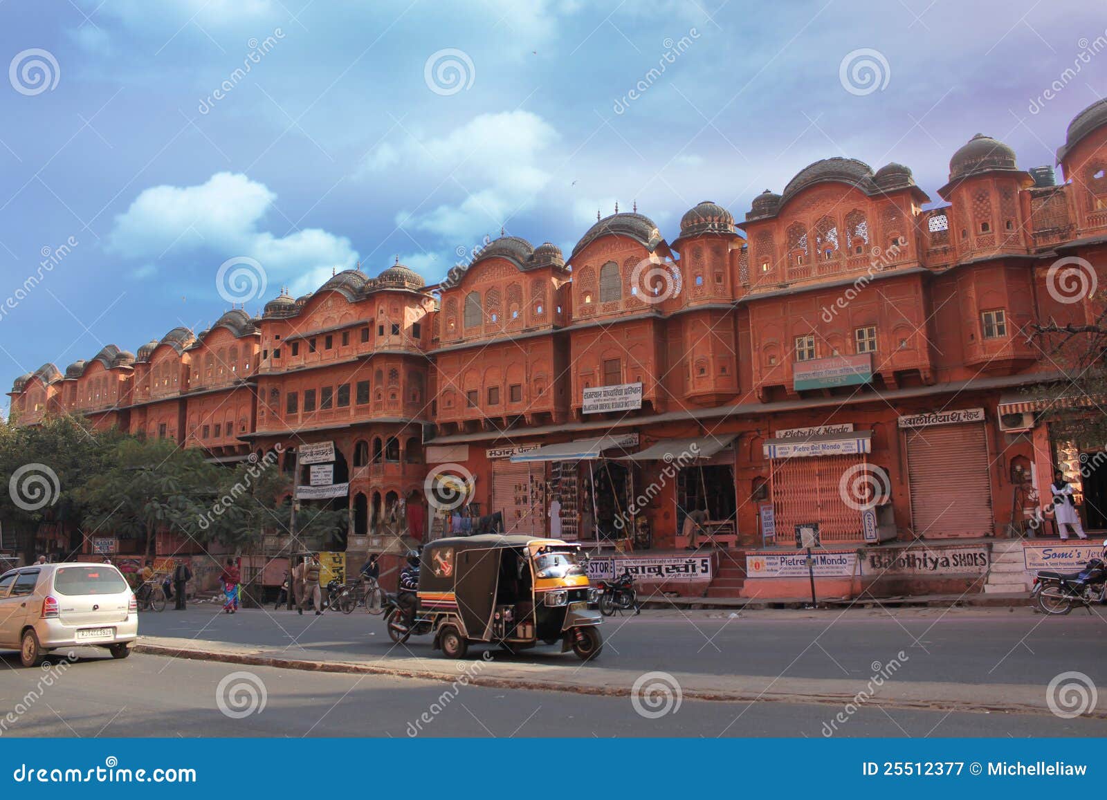 Jaipur - a Cidade Cor-de-rosa Fotografia Editorial - Imagem de cidade ...
