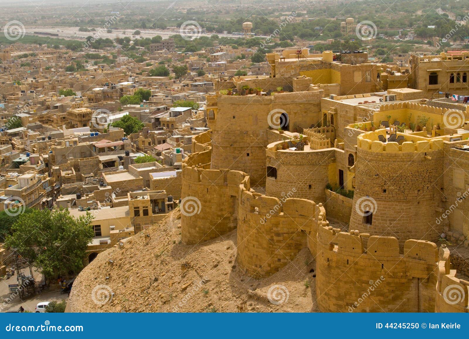 Jaisalmer Fort in Rajasthan, India Stock Photo - Image of desert ...