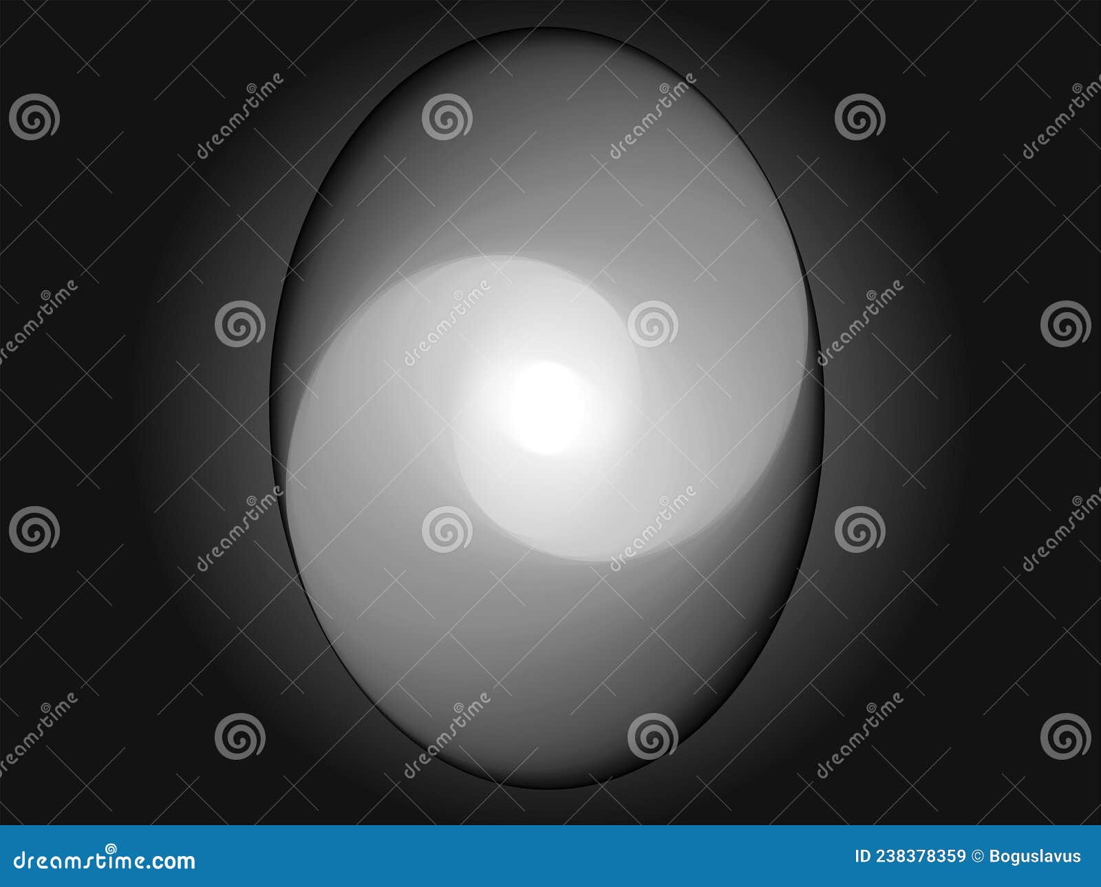 Illustration of a Geometric Figure Resulting from a Series of Circle ...