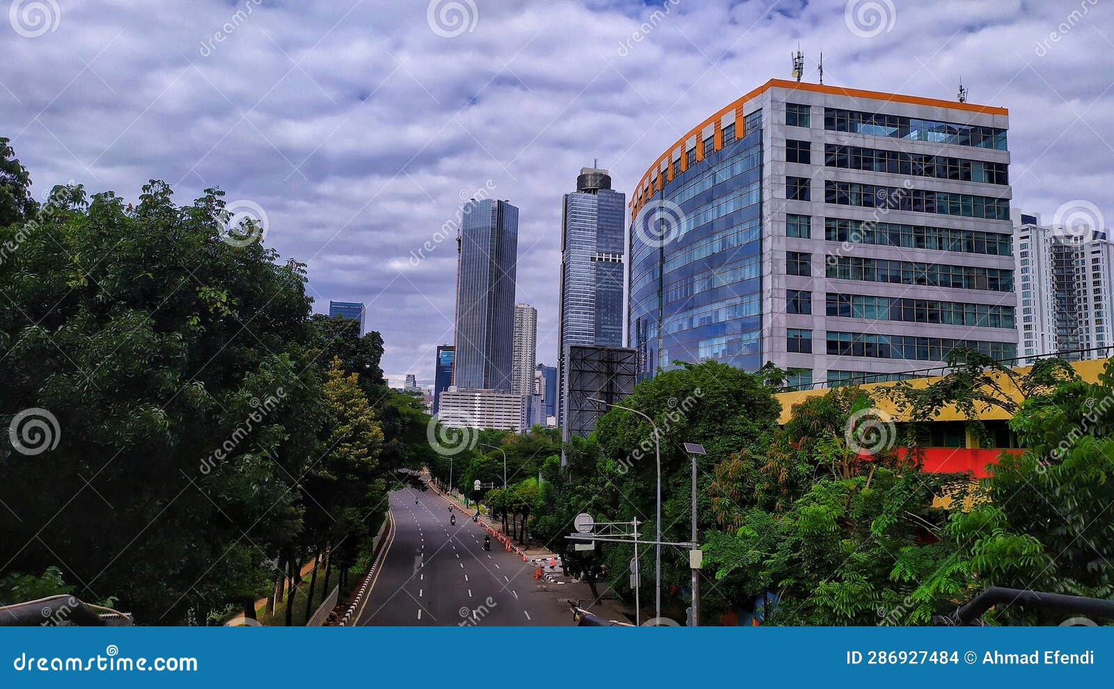 Jakarta, 12 August 2023, View of Wisma Staco at Kasablanka Raya Jakarta ...