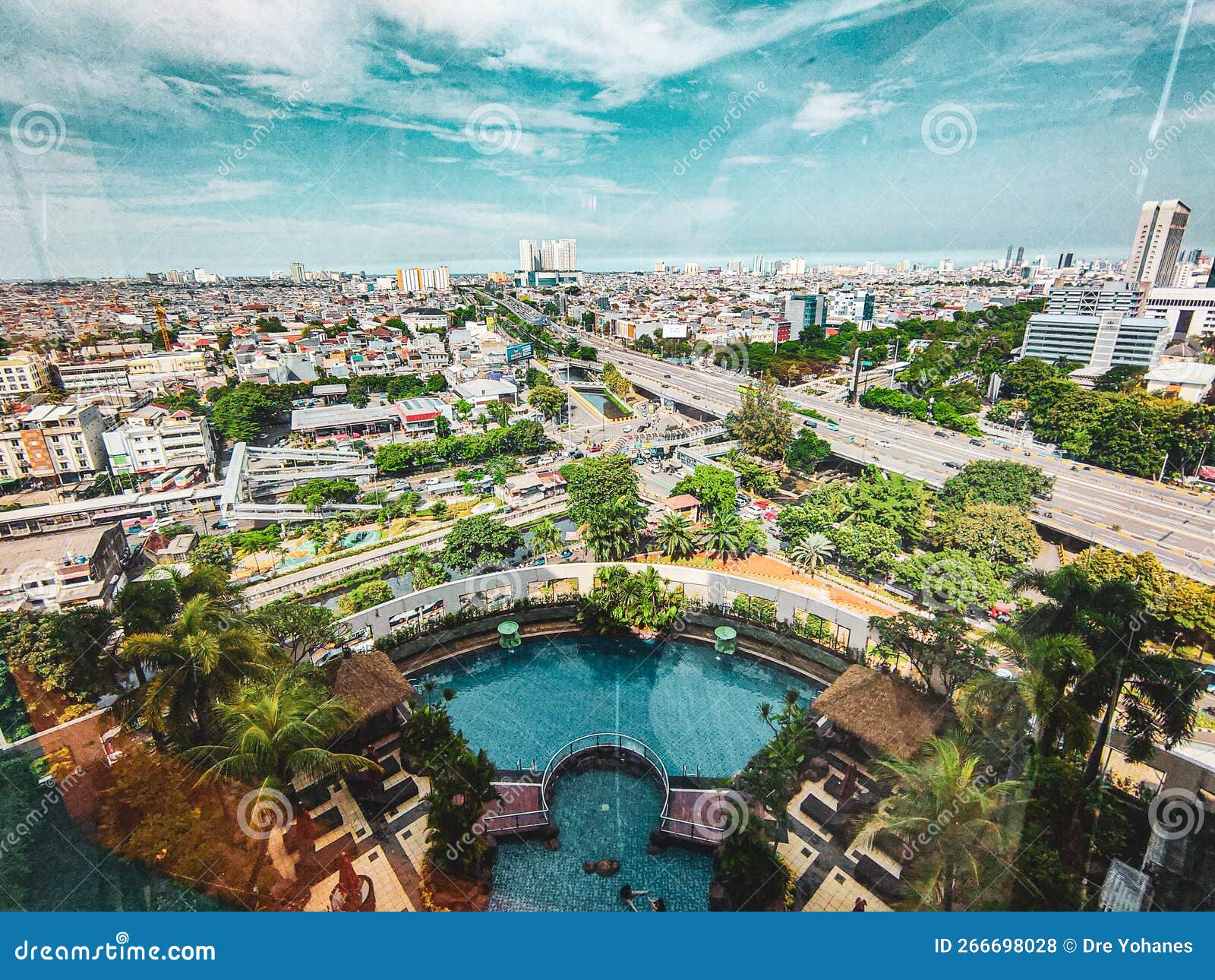 Jakarta City Landscape Wide Editorial Stock Photo - Image of jakarta ...