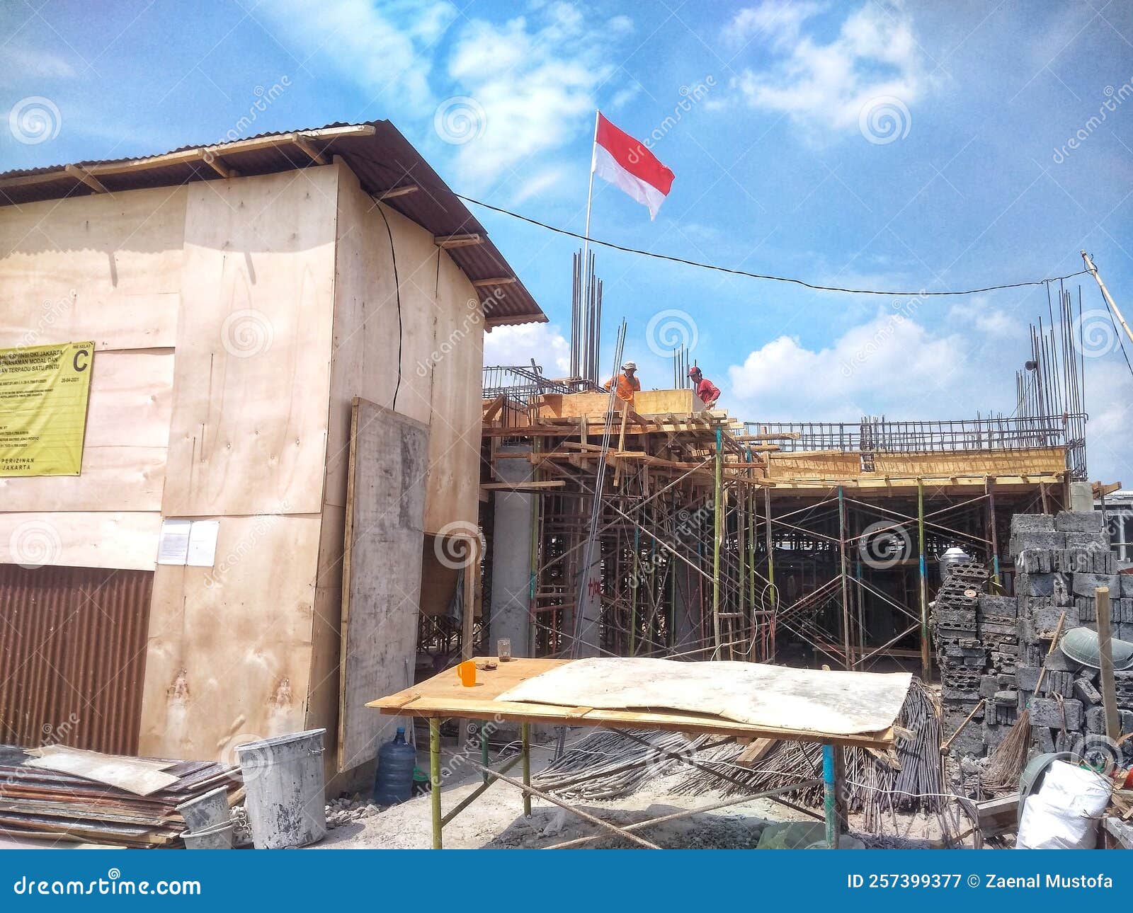 House Construction Project, 2nd Floor Structure Casting, Structural ...