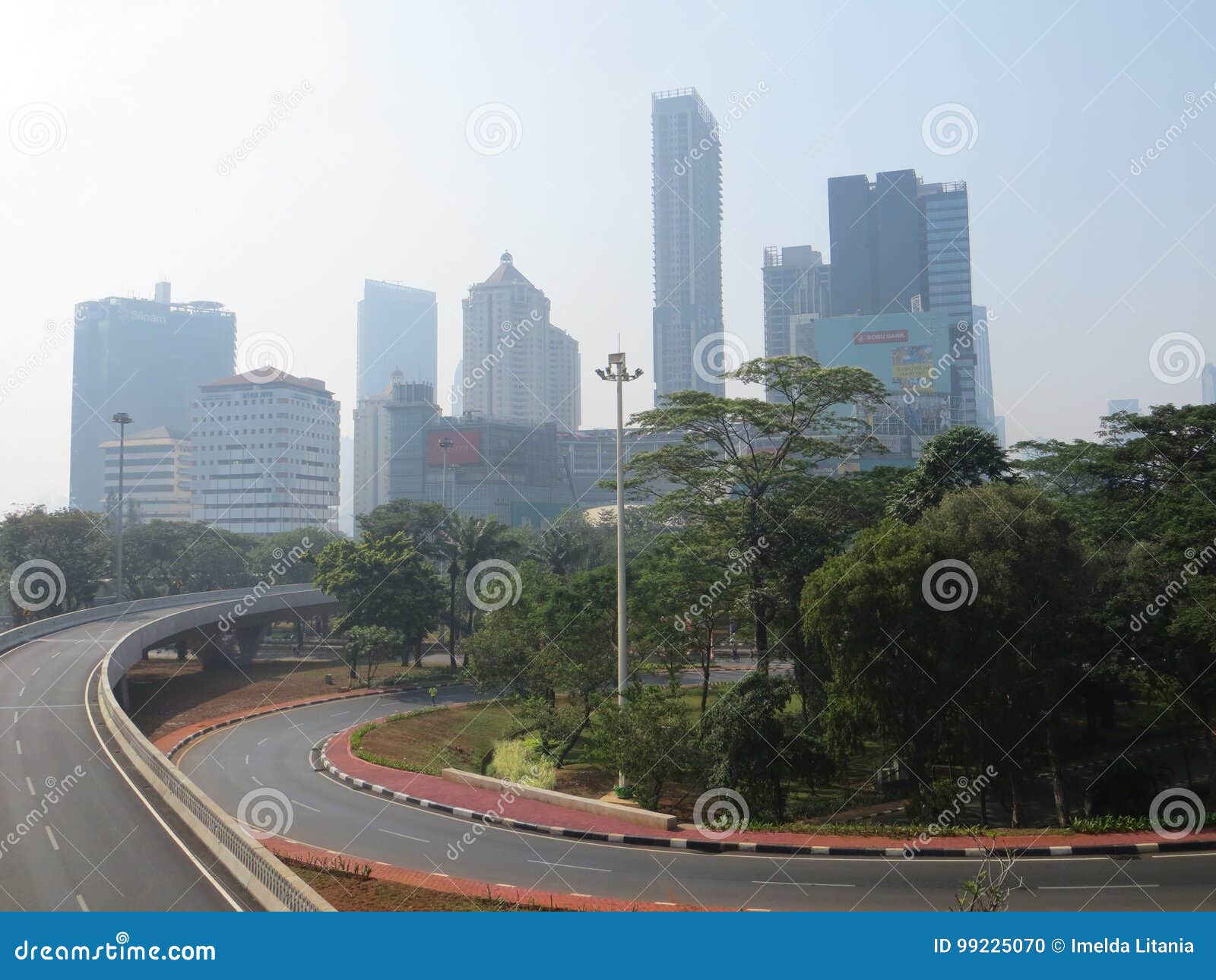 Semanggi Interchange, Jakarta Editorial Image - Image of sudirman ...