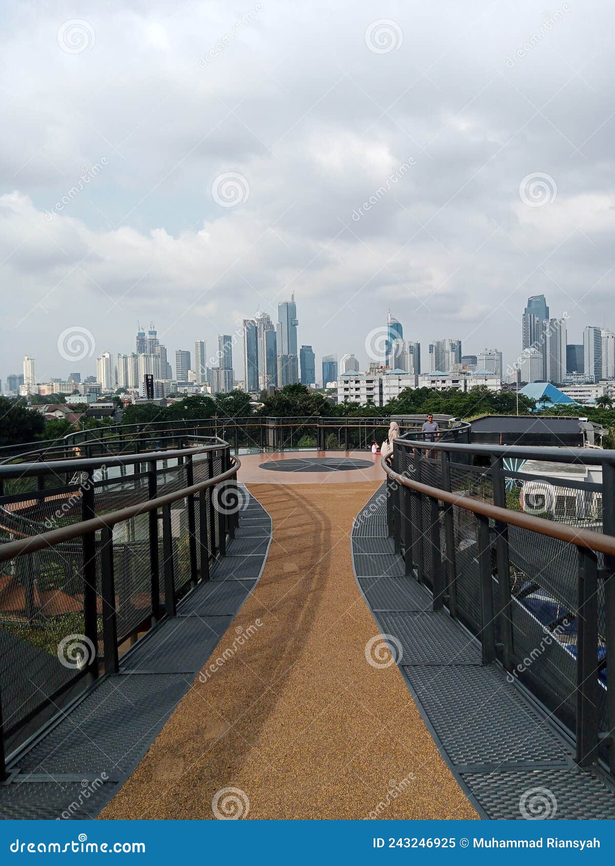 Jakarta Skyline from Senayan Park Mall Editorial Image - Image of mall ...