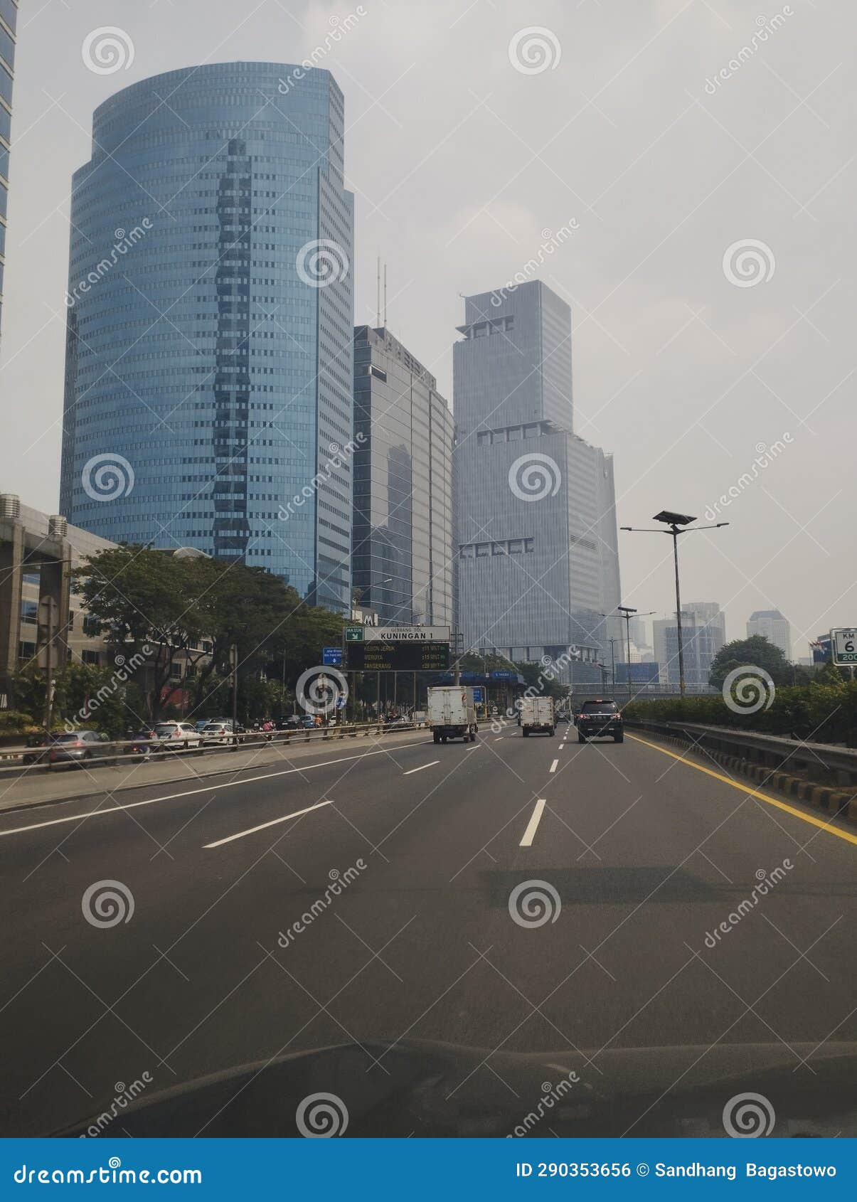 JAKARTA SKYTOWER stock photo. Image of neighbourhood - 290353656
