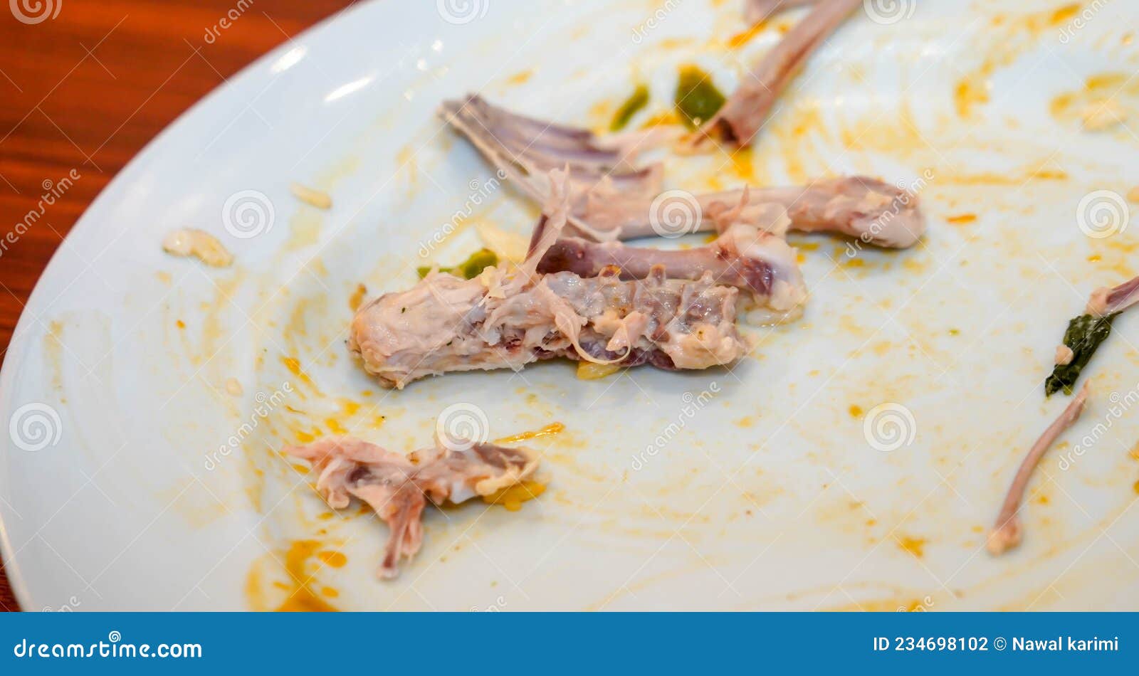 Dinner Trash stock photo. Image of delicious, recycling - 234698102
