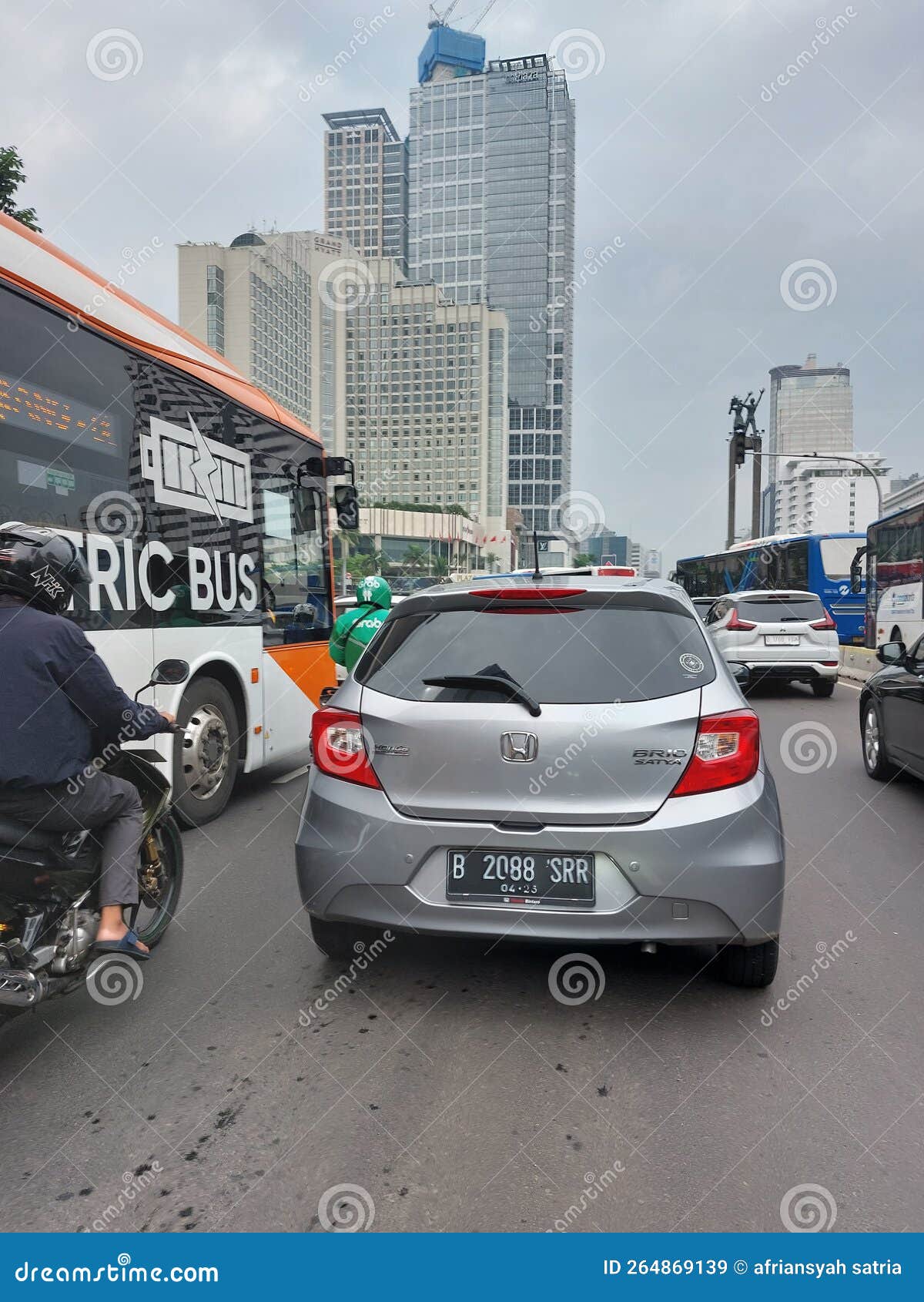 Jakarta editorial stock image. Image of traffic, icon - 264869139