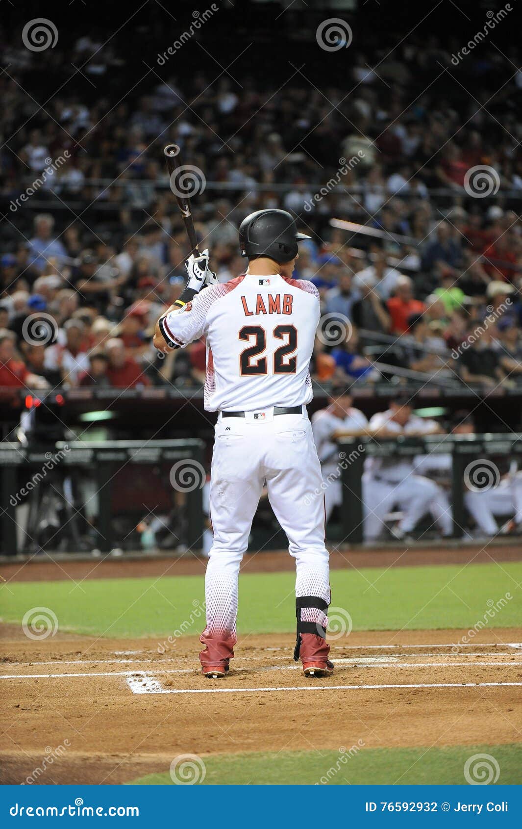 Jake Lamb fotografía editorial. Imagen de cordero, béisbol - 76592932