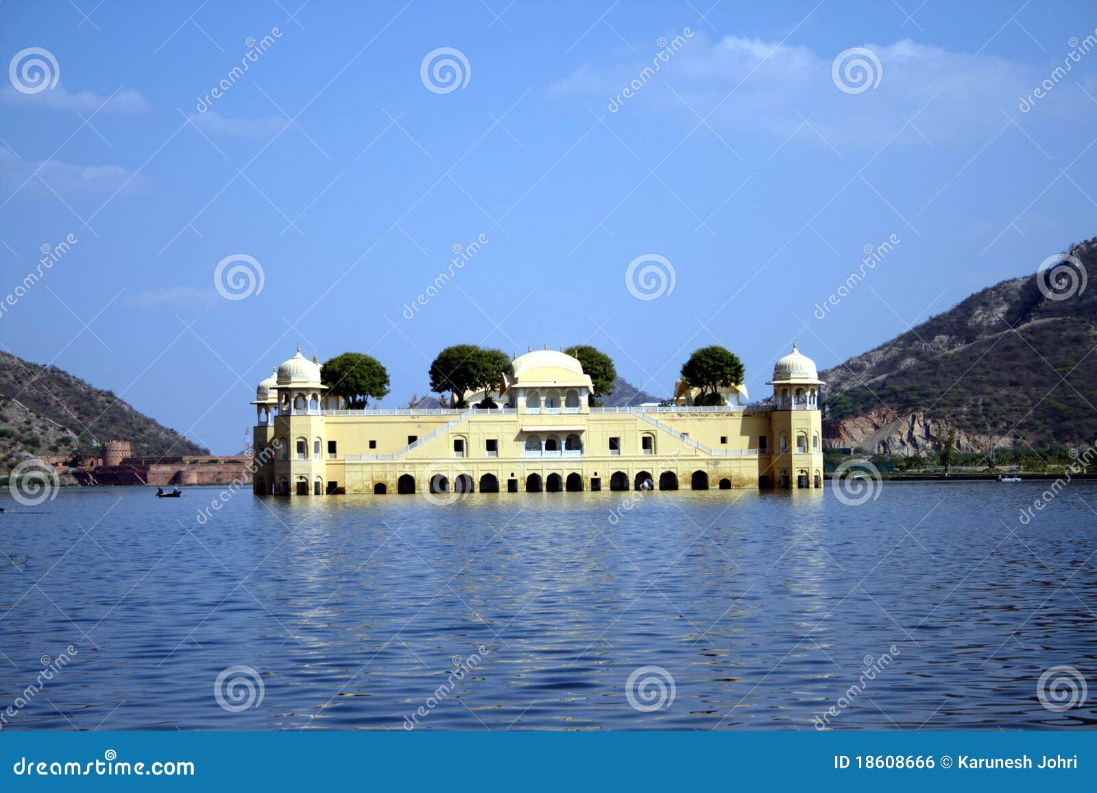 Jal Mahal, Jaipur stock photo. Image of rajasthan, india - 18608666