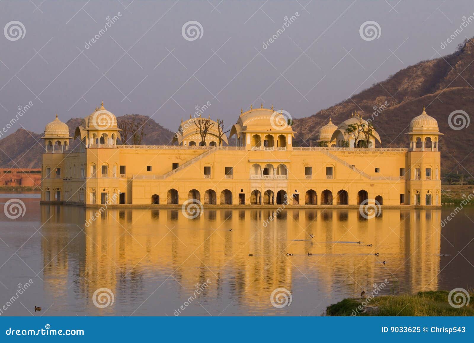 Jal Mahal, Jaipur, India stock image. Image of sunset - 9033625