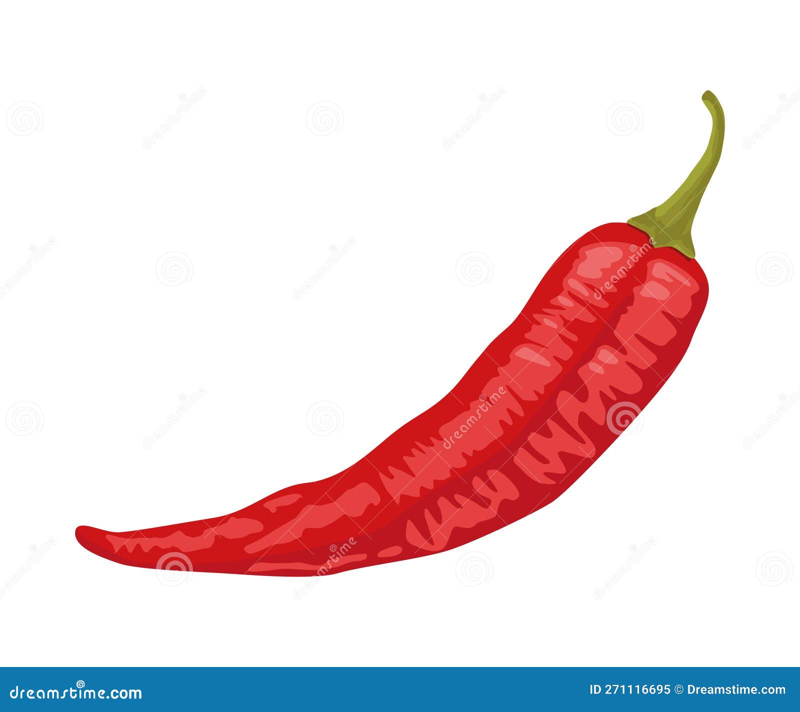 Jalapeno Chilli Hot Vegetable Stock Vector - Illustration of mexican ...