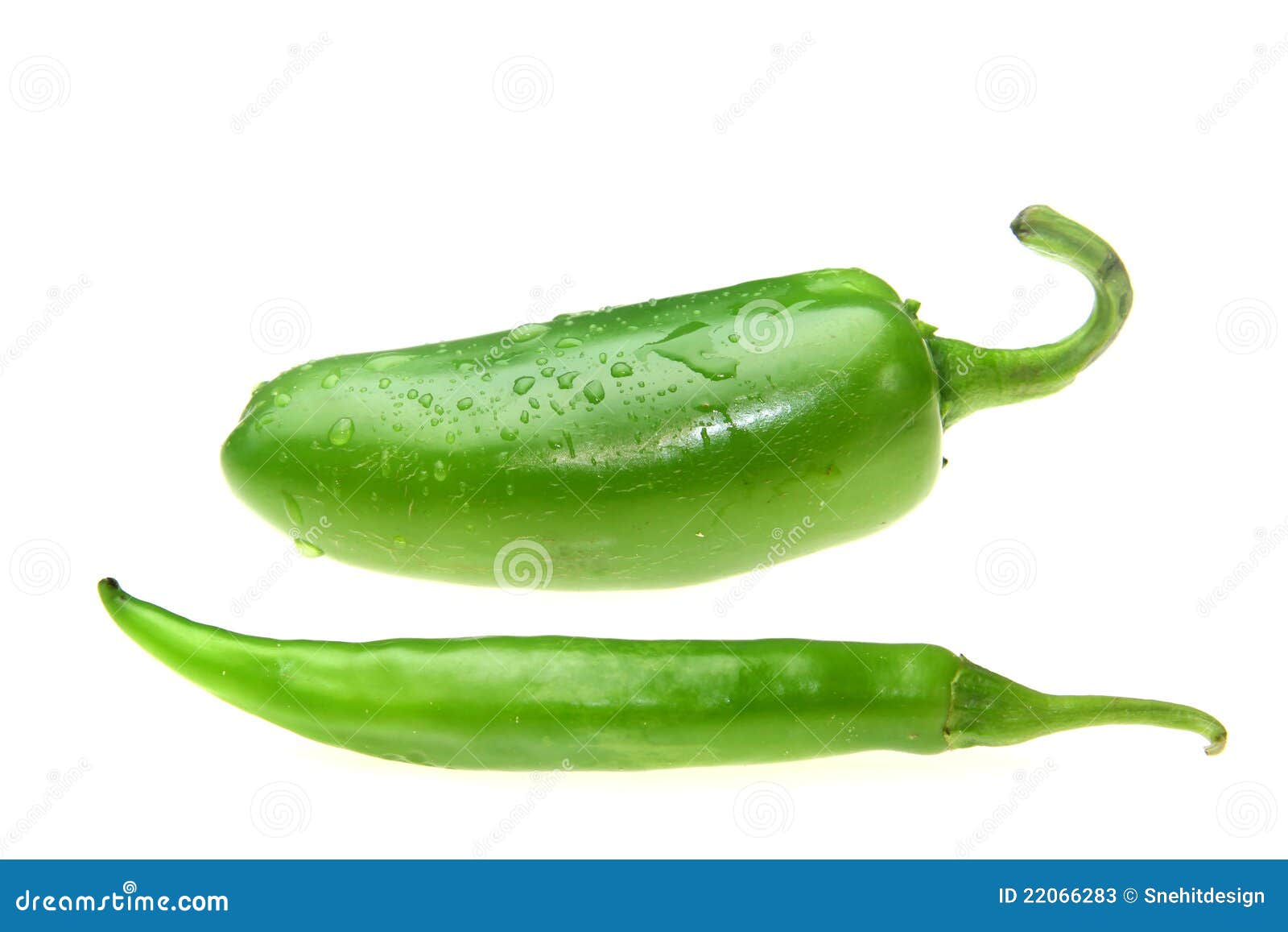 Jalapeno En Groene Thaise Peper Stock Afbeelding - Image of peper ...