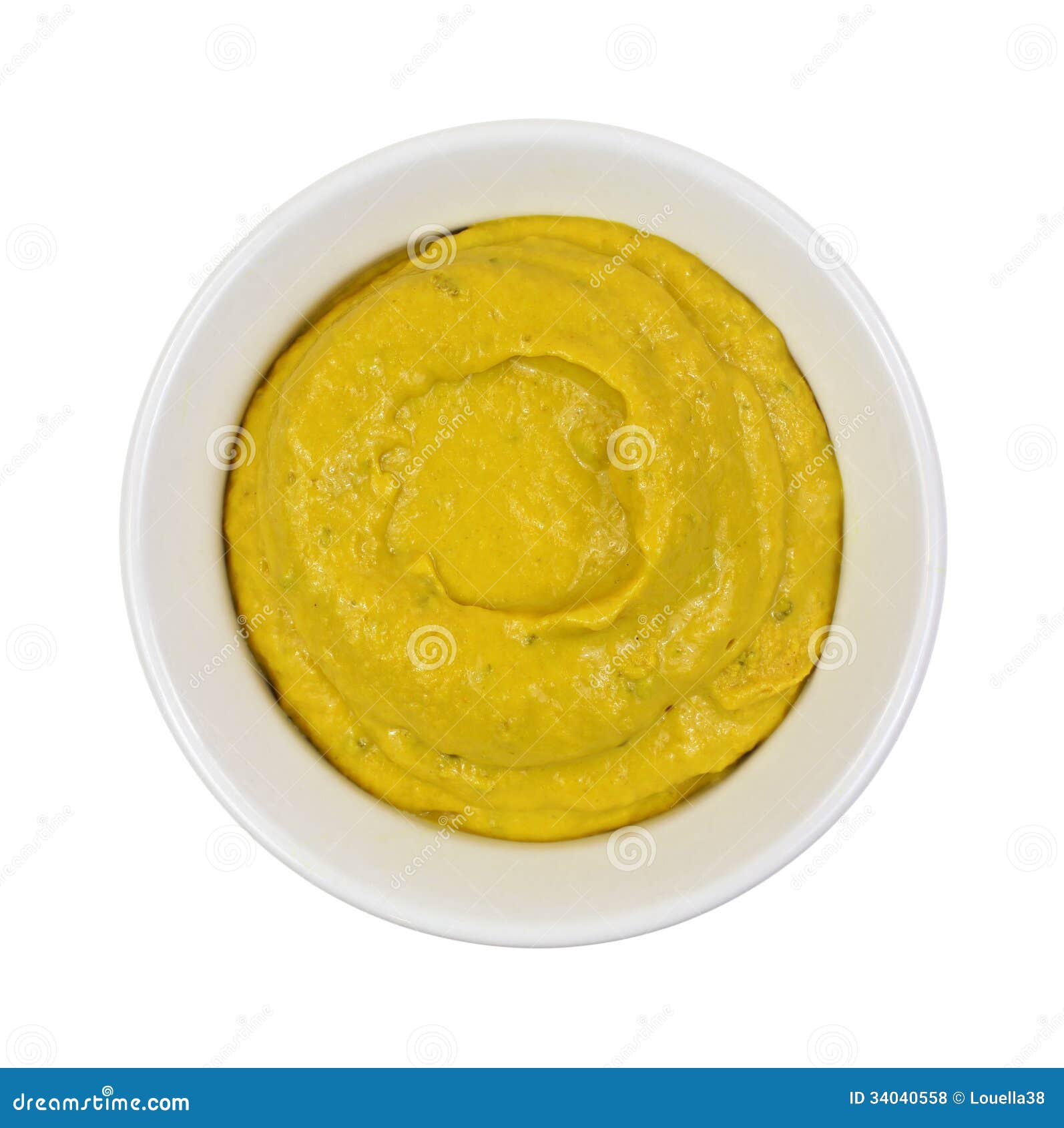 Jalapeno Mustard Bowl Top View Stock Photo - Image of taste, seeds ...
