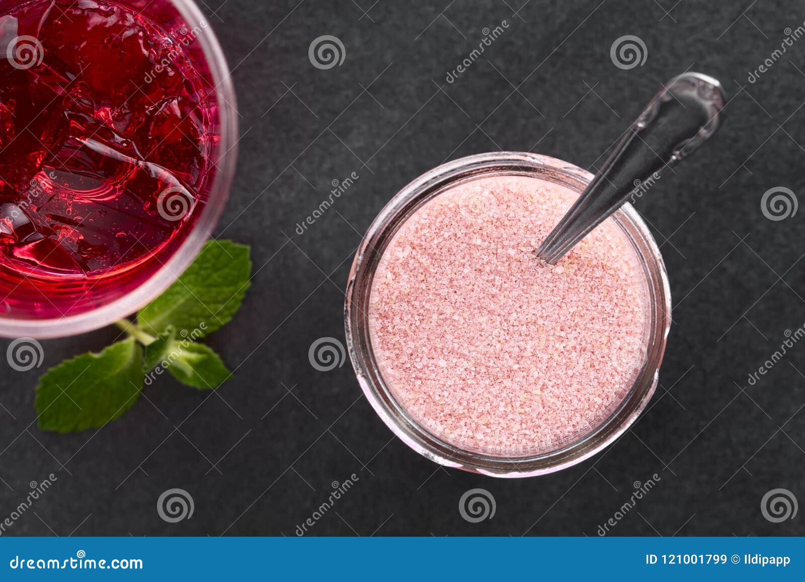 Jalea O Polvo Roja De Jello Imagen de archivo - Imagen de fresa ...