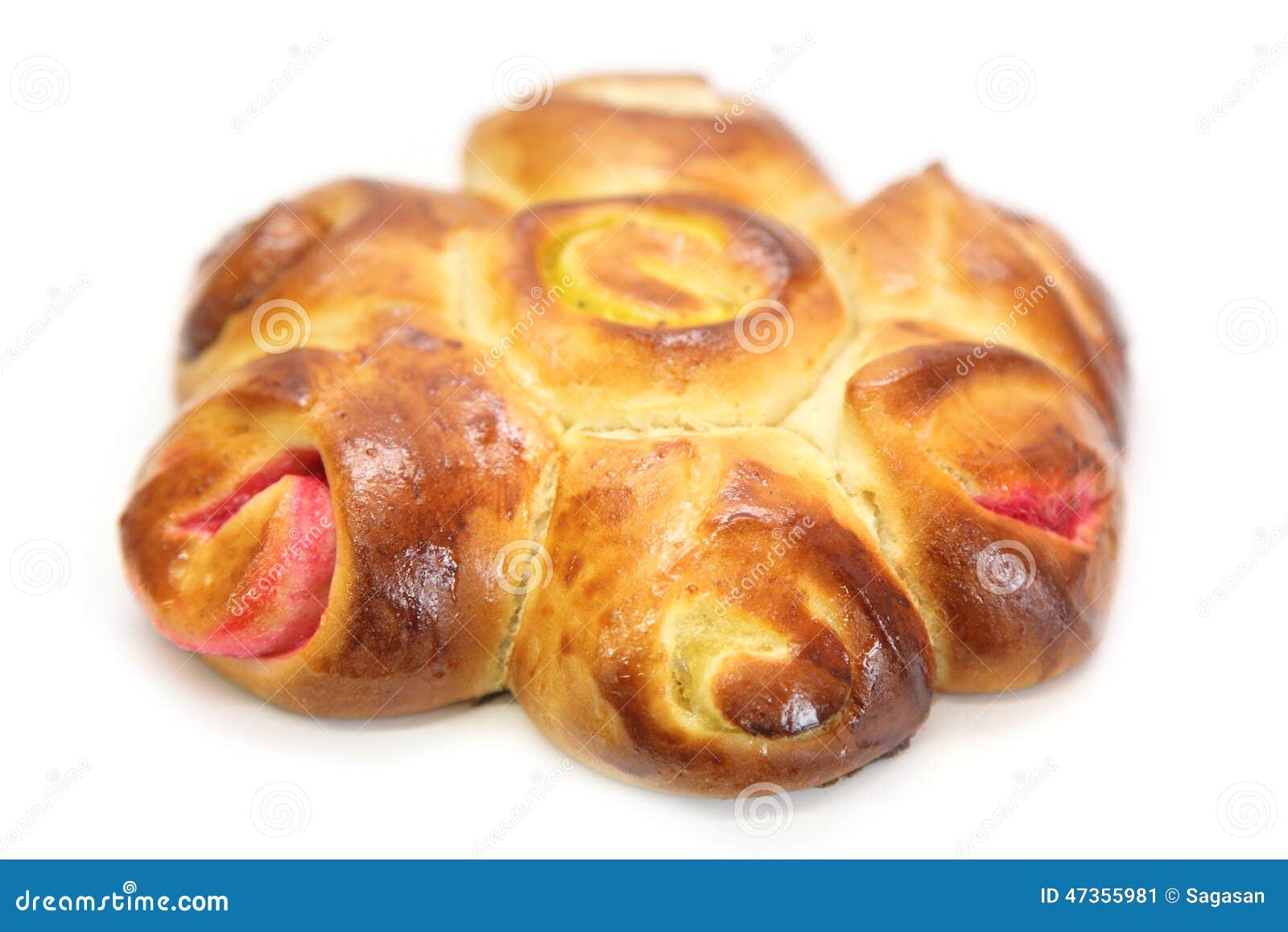 Jam bun stock image. Image of baking, memories, freshly - 47355981