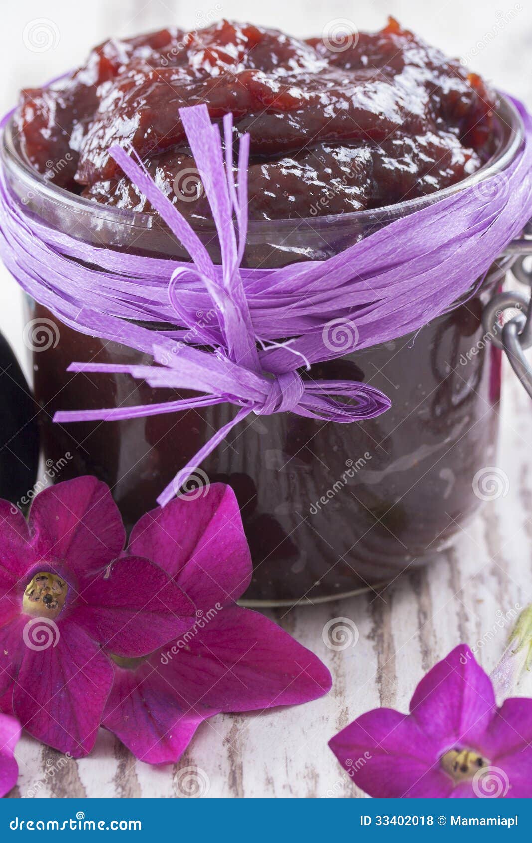 Jam stock photo. Image of purple, vegetarian, kitchen - 33402018