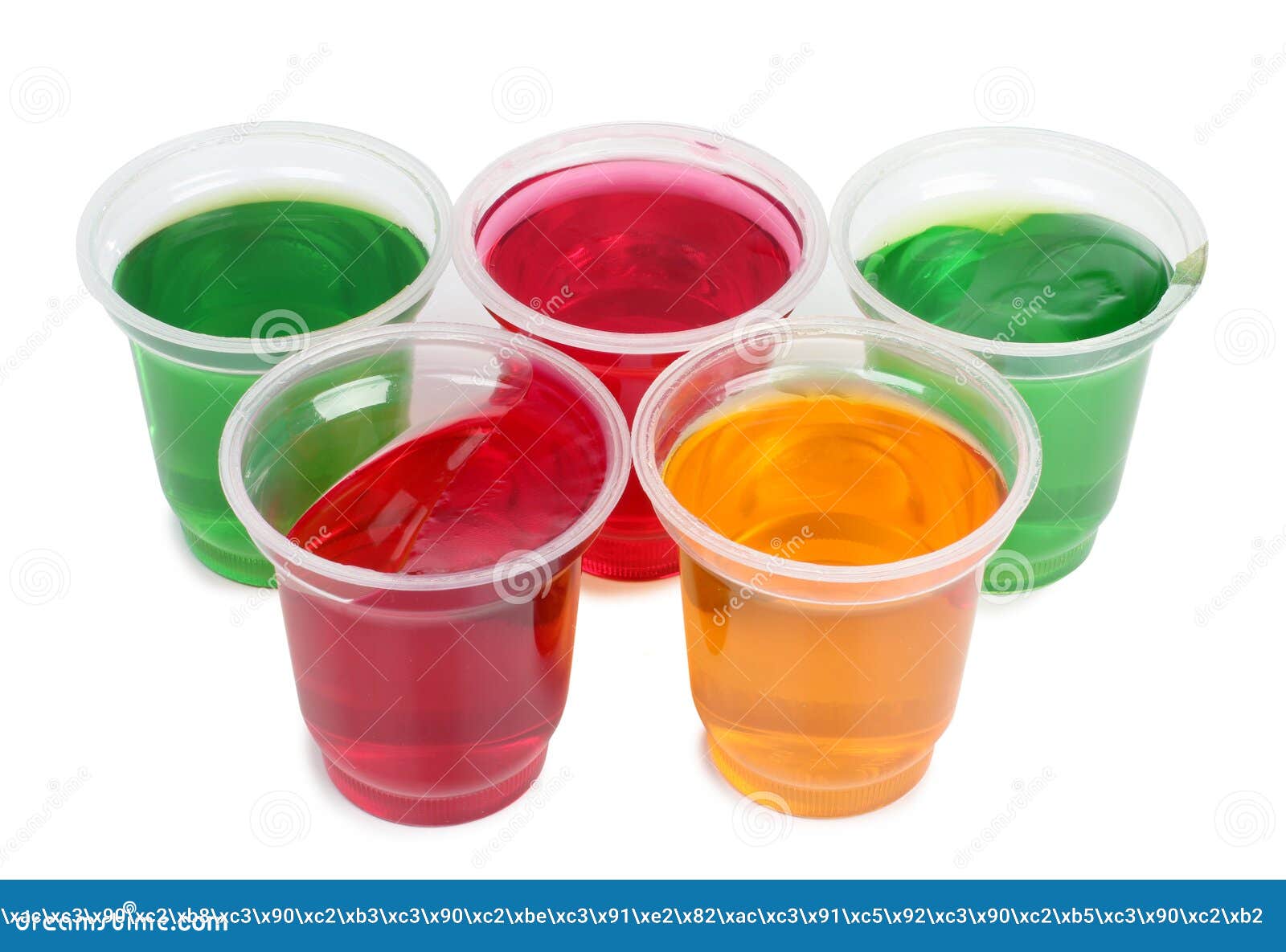 Jam in cups three stock photo. Image of martini, cups - 140593326