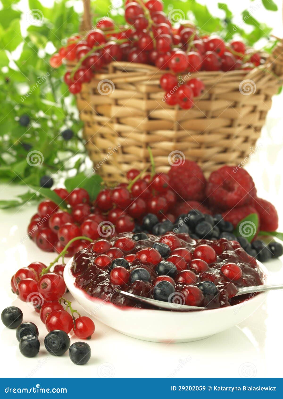 Jam from fresh fruits stock image. Image of closeup, blueberry - 29202059