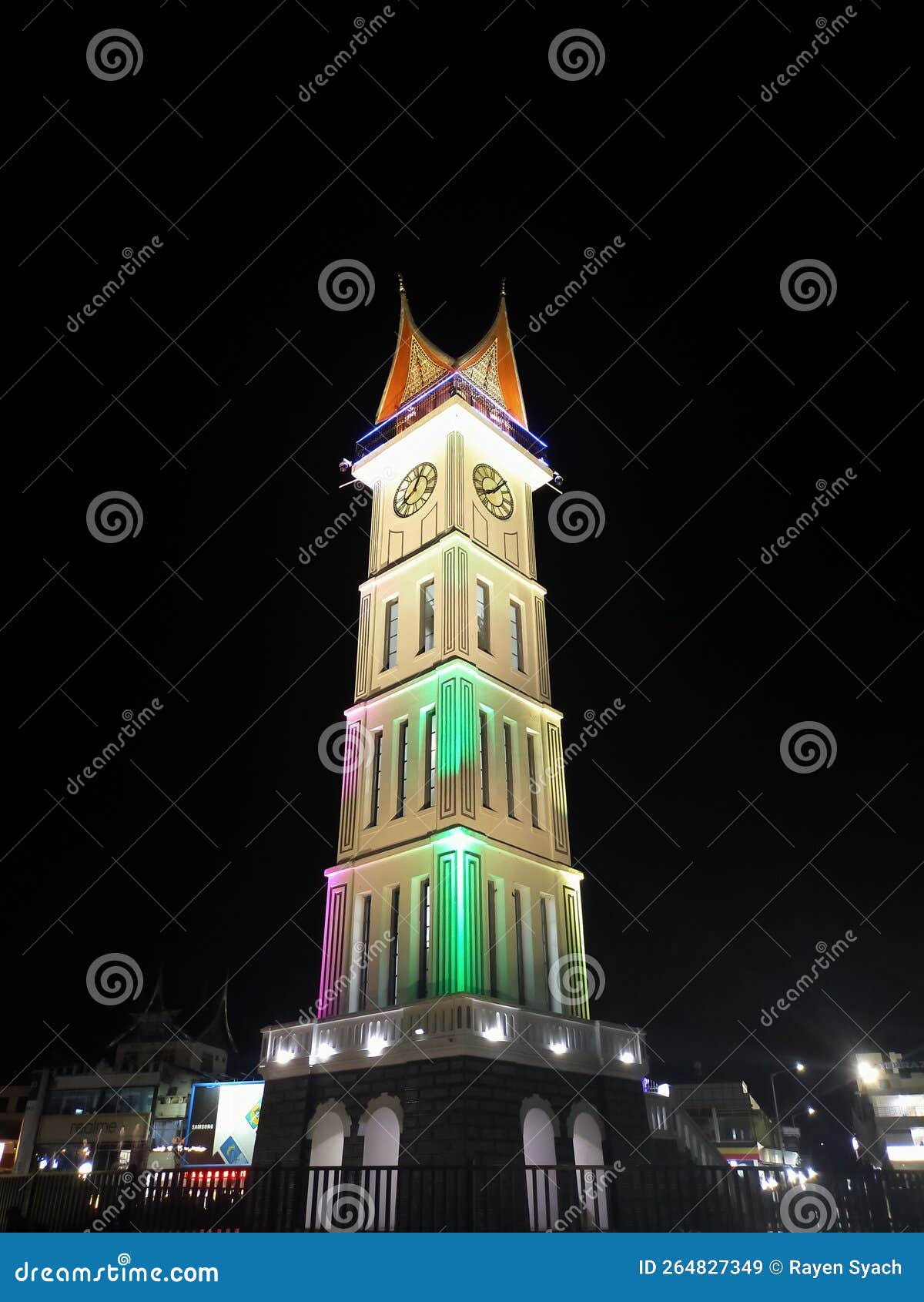 Jam Gadang the Landmark of Bukittinggi West Sumatera Editorial Stock ...