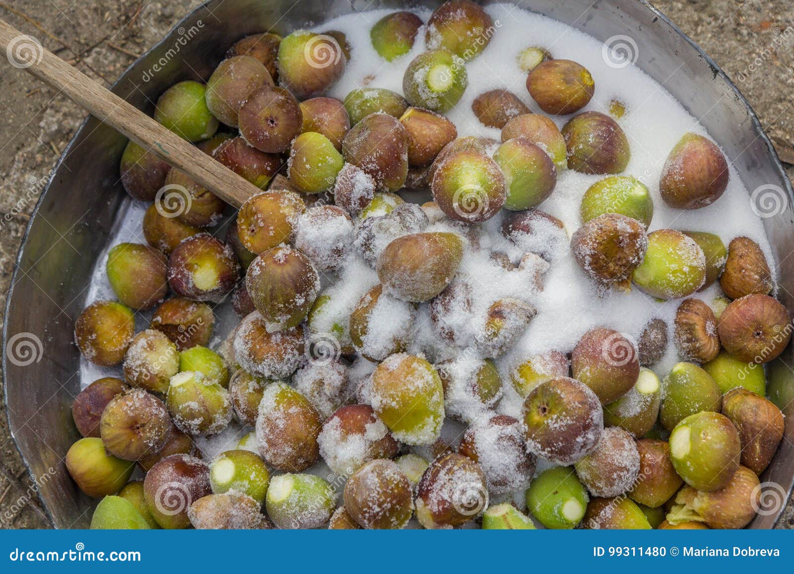 Jam of Homemade Pickled Figs Stock Photo - Image of food, kitchen: 99311480