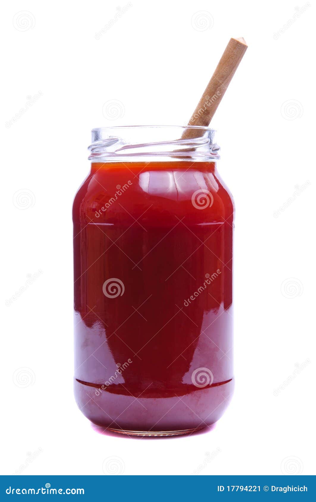 Jam jar stock image. Image of marmalade, jelly, glass - 17794221