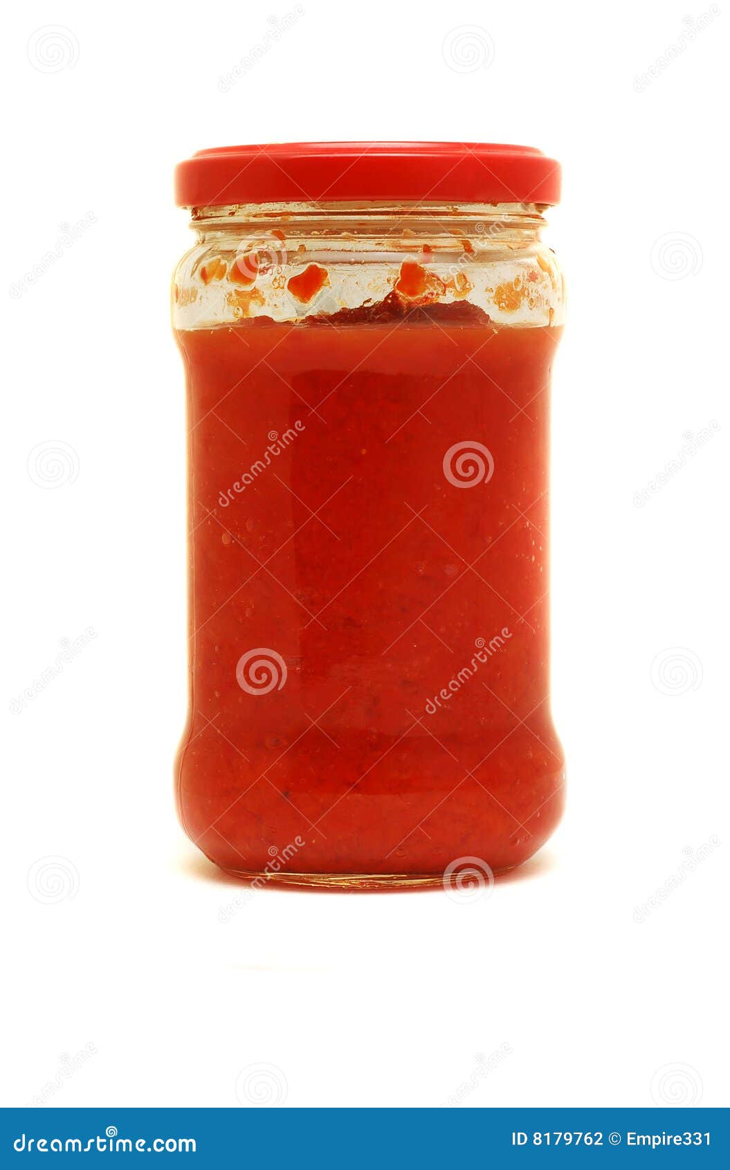 Jam jar stock photo. Image of isolated, food, tasty, fruit - 8179762