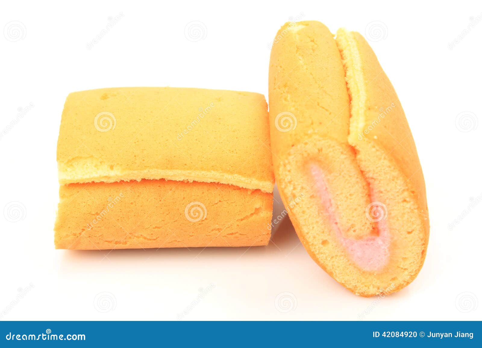 Jam roll cakes stock photo. Image of roll, fresh, breakfast - 42084920