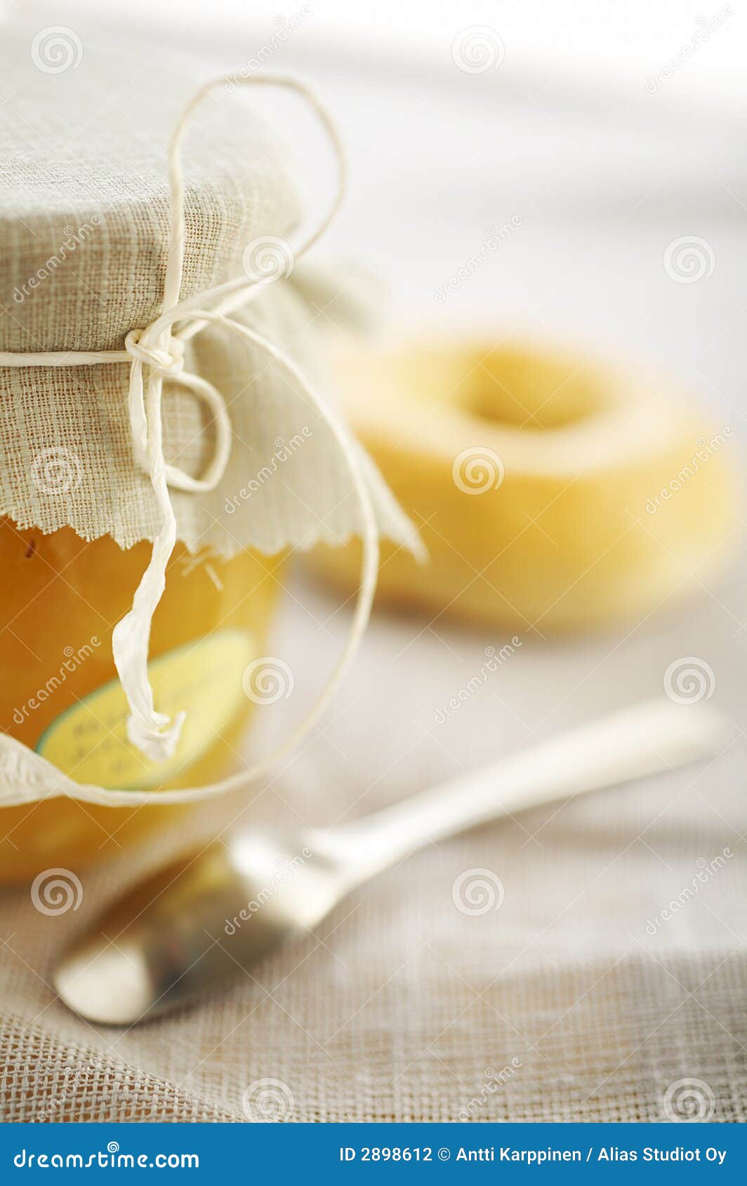Jam and spoon stock photo. Image of preserve, wheat, pumpkin - 2898612