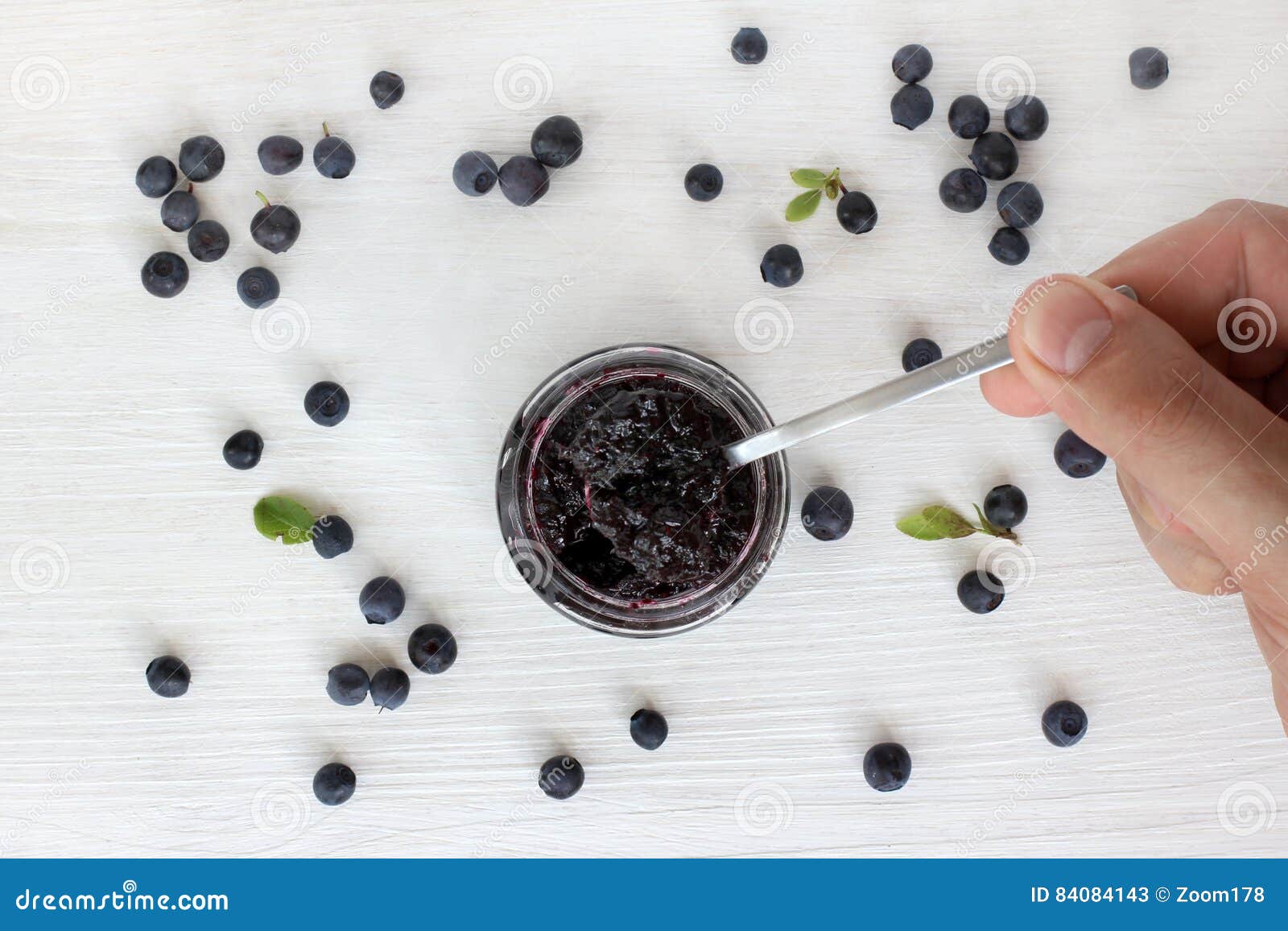 Jam Tasting of Wild Berries Stock Image - Image of berries, nature ...