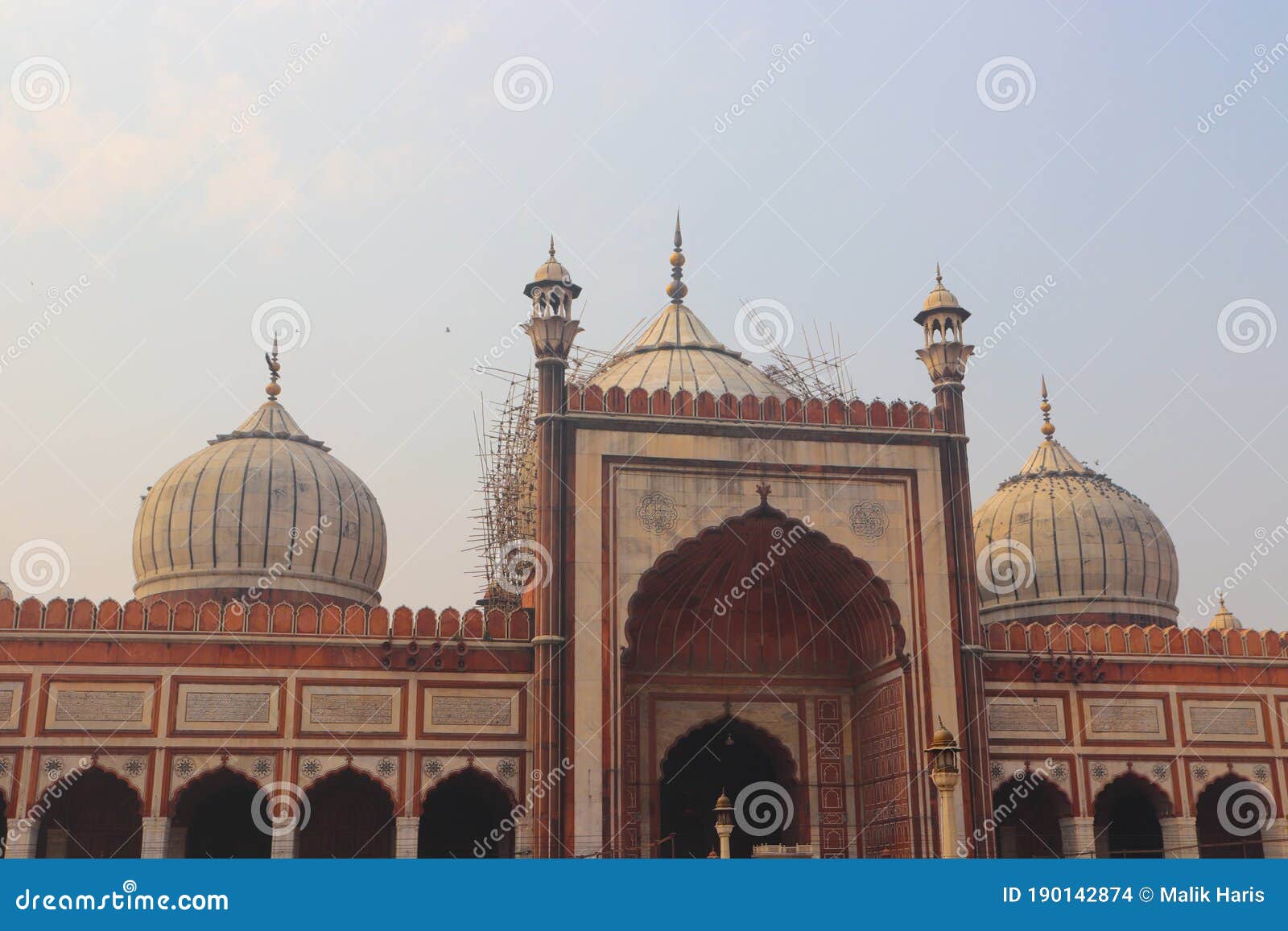 Jama Masjid Delhi India Jama Masjid Or Mosque Built By Mughal Emperor