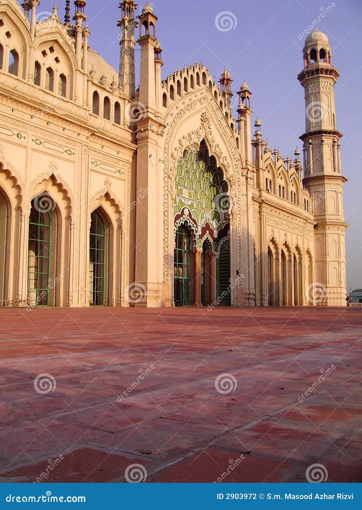 Jama Masjid Lucknow stock photo. Image of mosque, moslem - 2903972