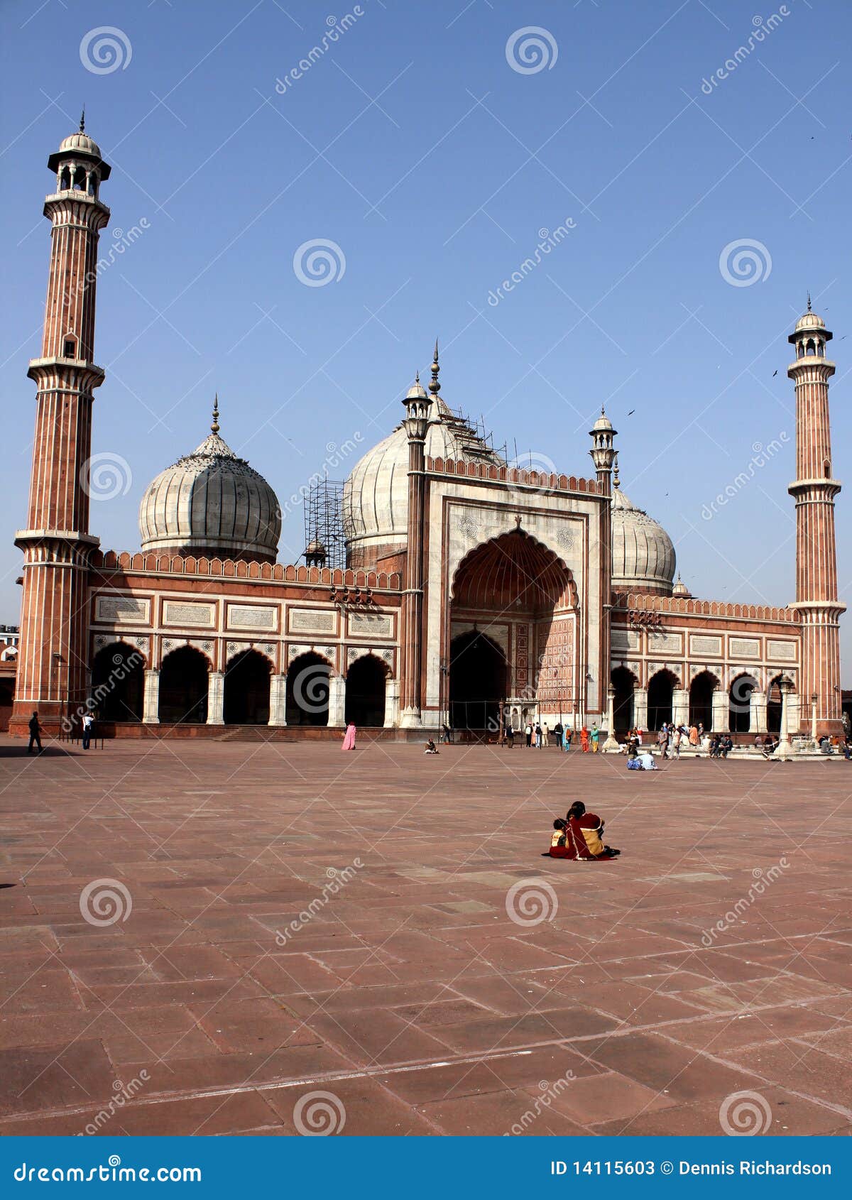 Jama Masjid Mosque editorial stock photo. Image of worship - 14115603