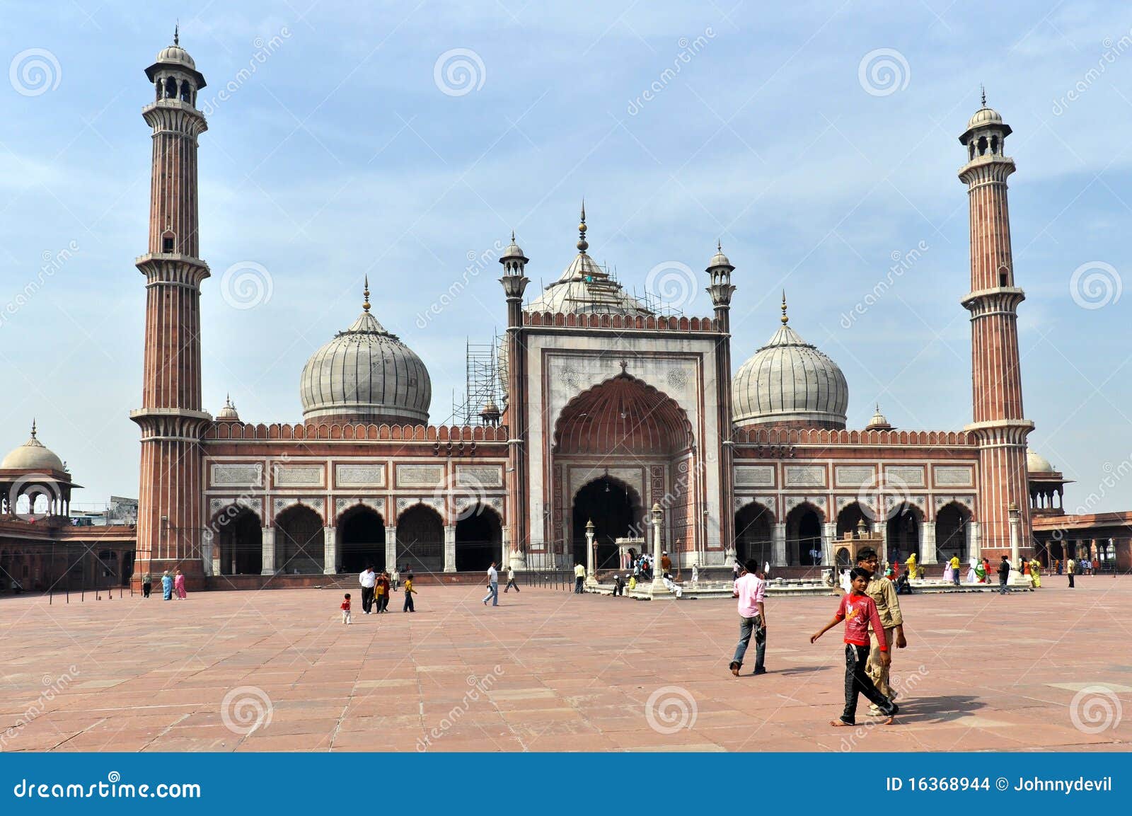 Jama Masjid Mosque editorial stock image. Image of dome - 16368944