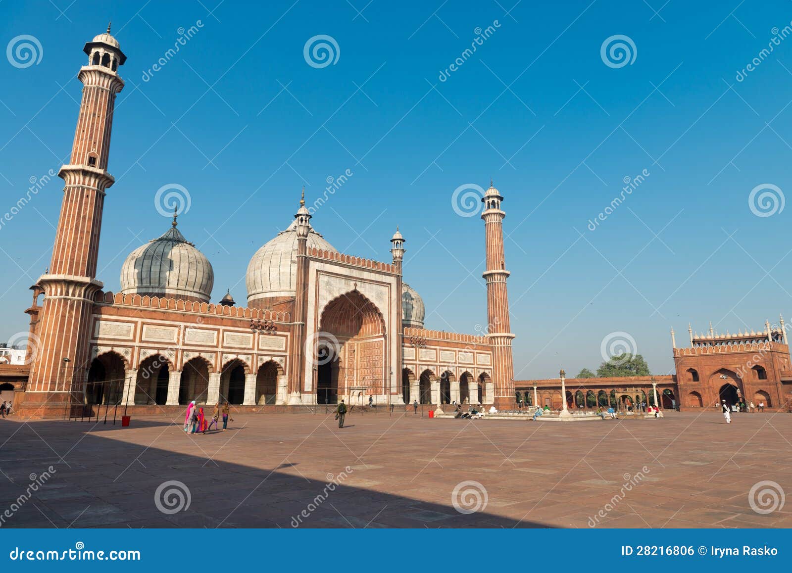Jama Masjid Mosque, Old Dehli, India Editorial Photo - Image of indian ...
