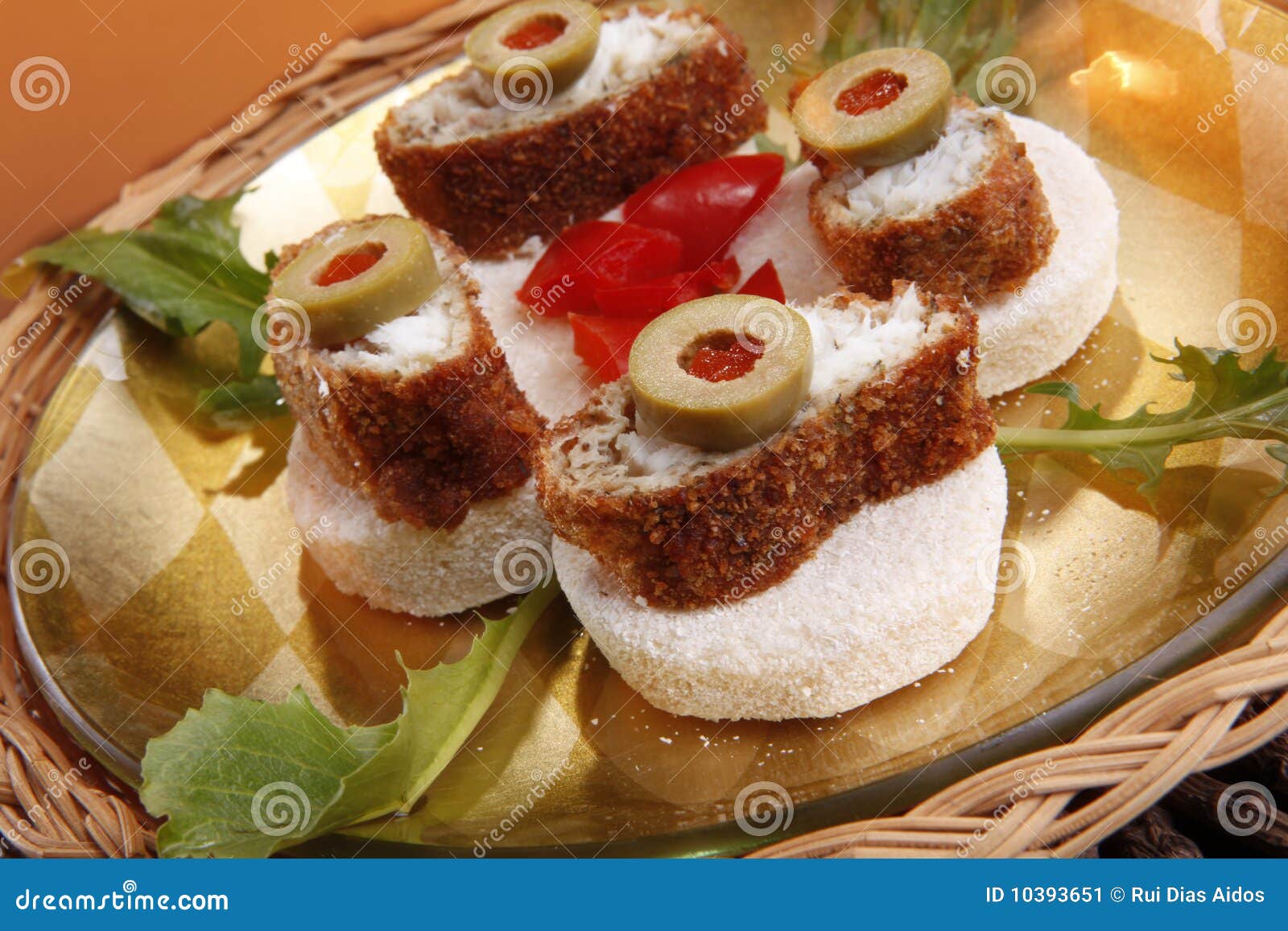 Jamaican Bammy stock image. Image of bammy, arugula, orderve - 10393651