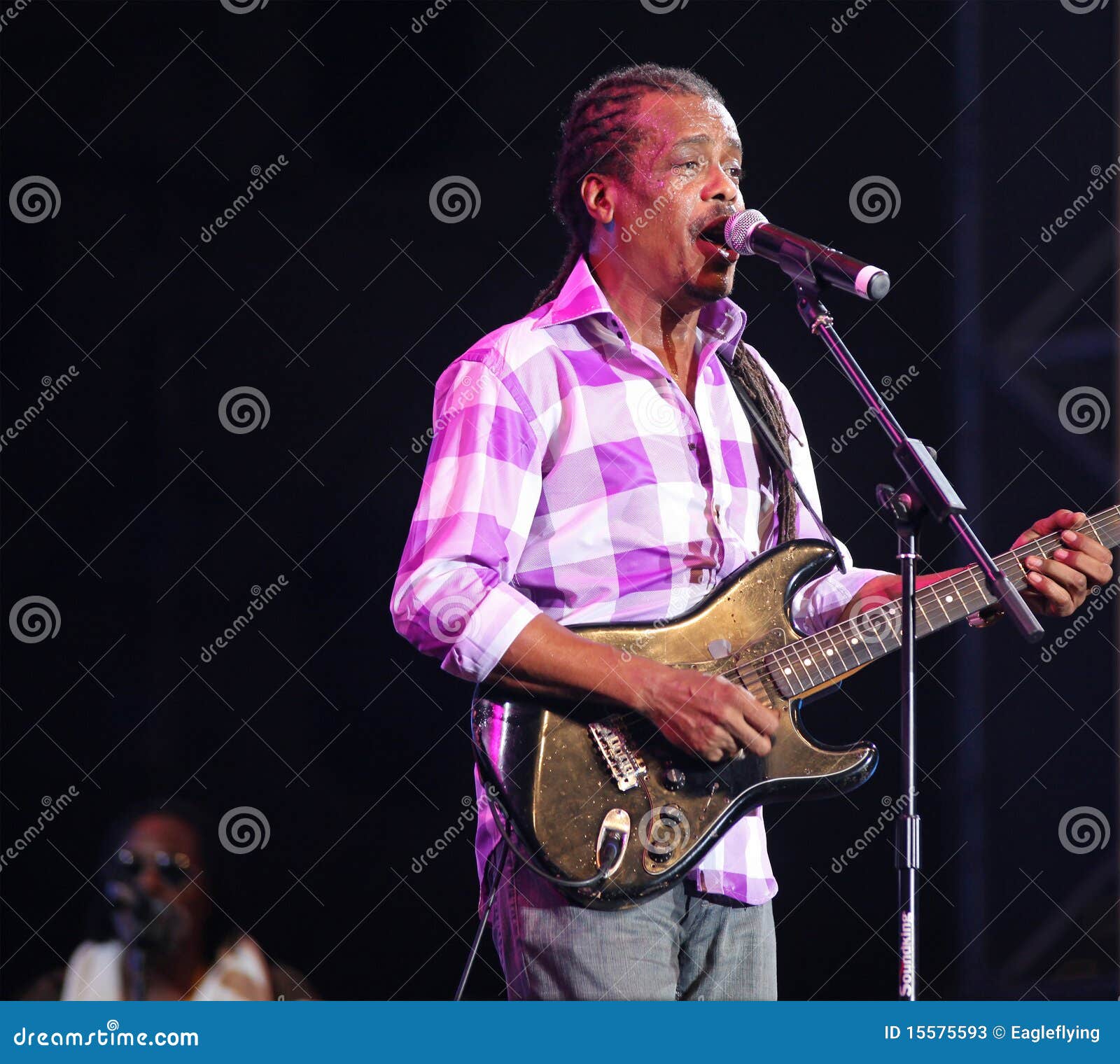 Jamaican Kurfew band editorial stock photo. Image of cultural - 15575593