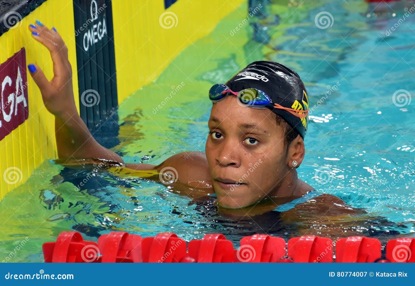 Jamaican Swimmer And Olympian Alia Atkinson Editorial Image 80774036