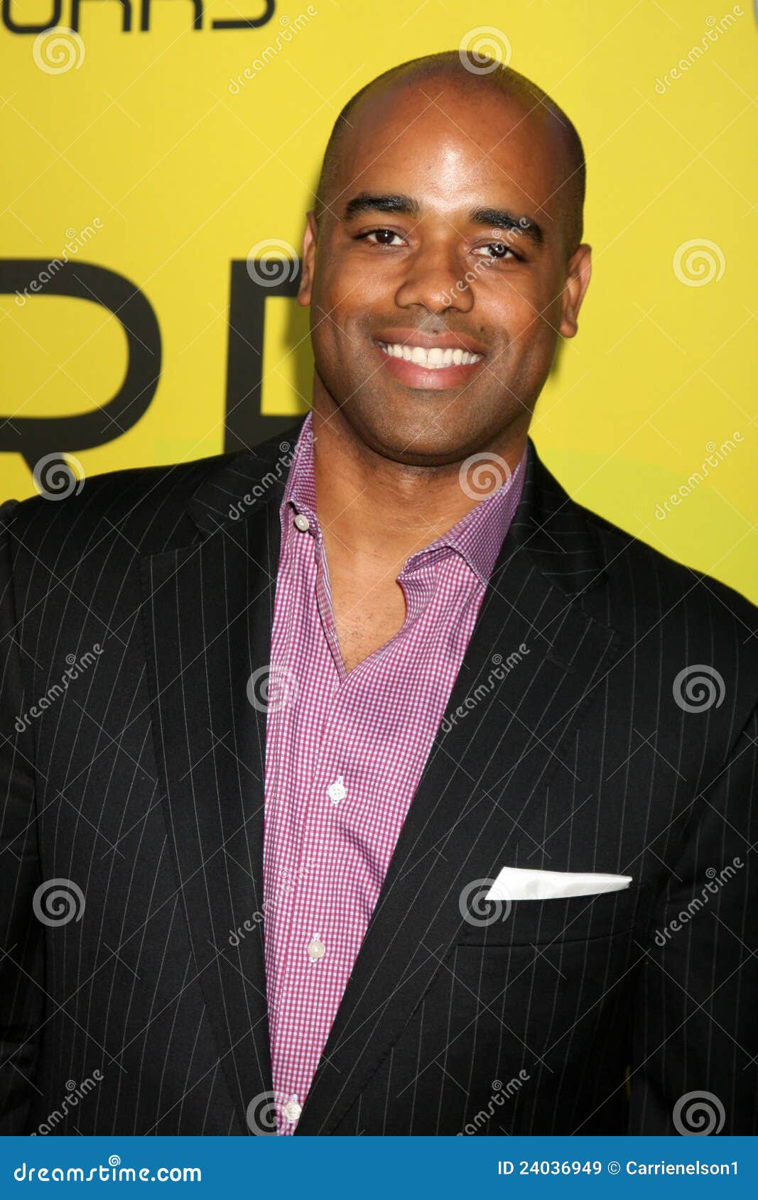 Jamal Simmons redactionele stock afbeelding. Image of aankomen - 24036949