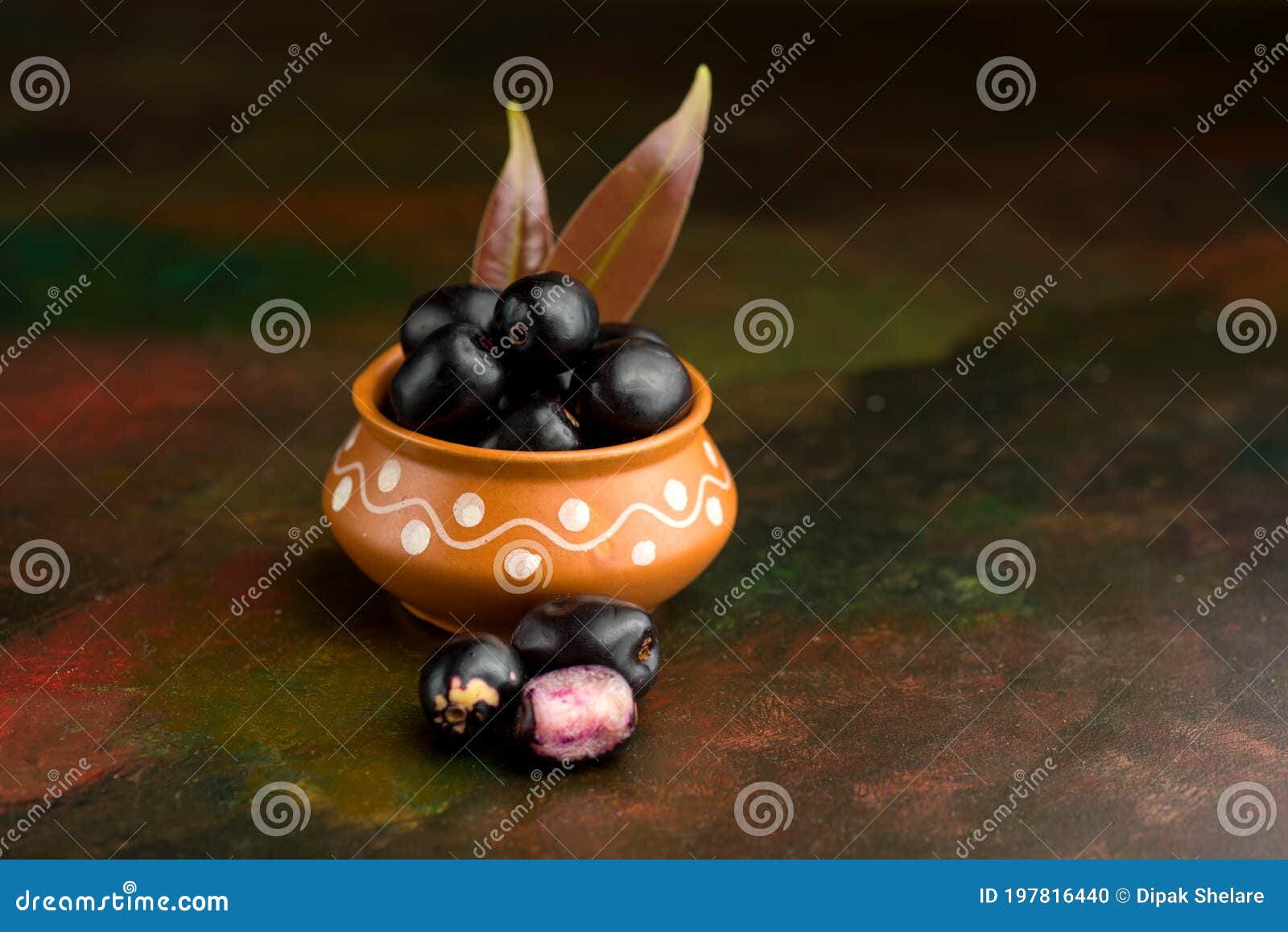Jambul Or Jamun (Syzygium Cumini) Stock Photography | CartoonDealer.com ...