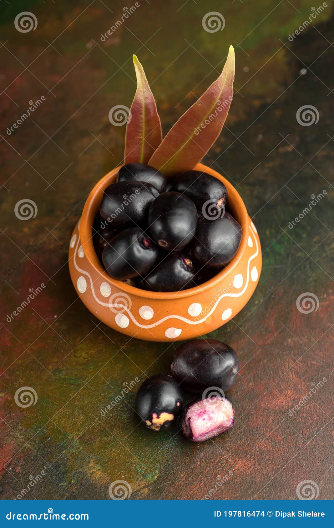 Jambul Or Jamun (Syzygium Cumini) Stock Photography | CartoonDealer.com ...
