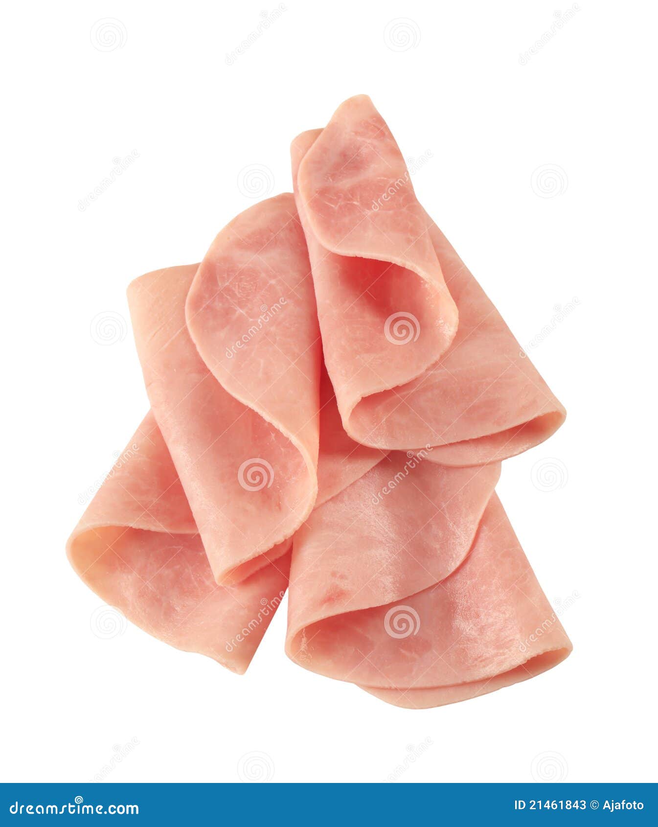 Jambon coupé en tranches image stock. Image du découpage - 21461843